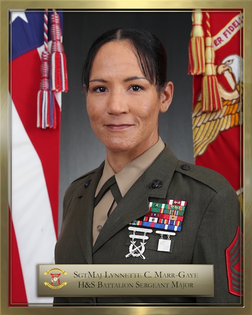 Sergeant Major Lynnette C. Marr-Gaye > Marine Corps Base Camp Butler ...
