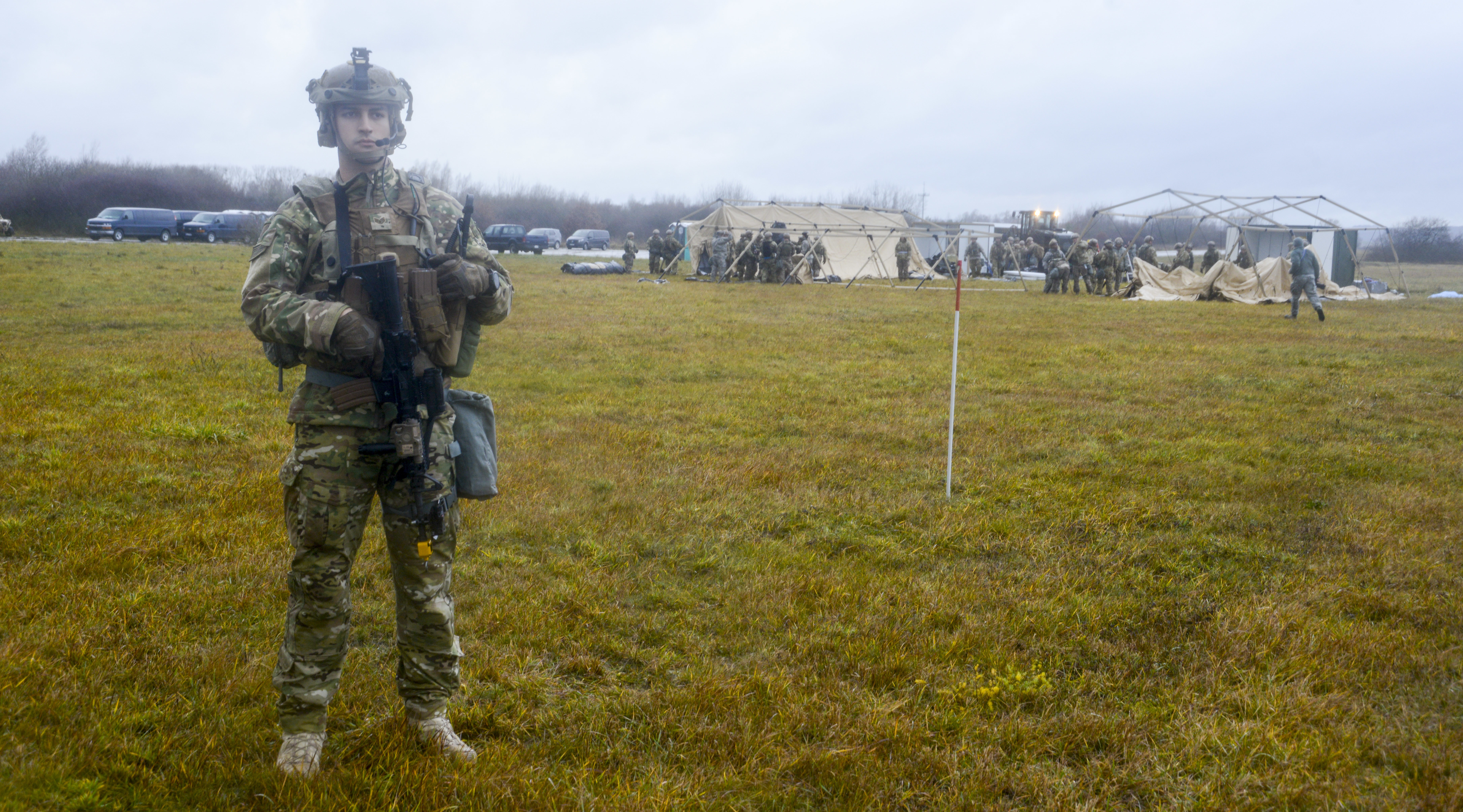 Ramstein Airmen build a bare base in contested exercise > Ramstein Air ...