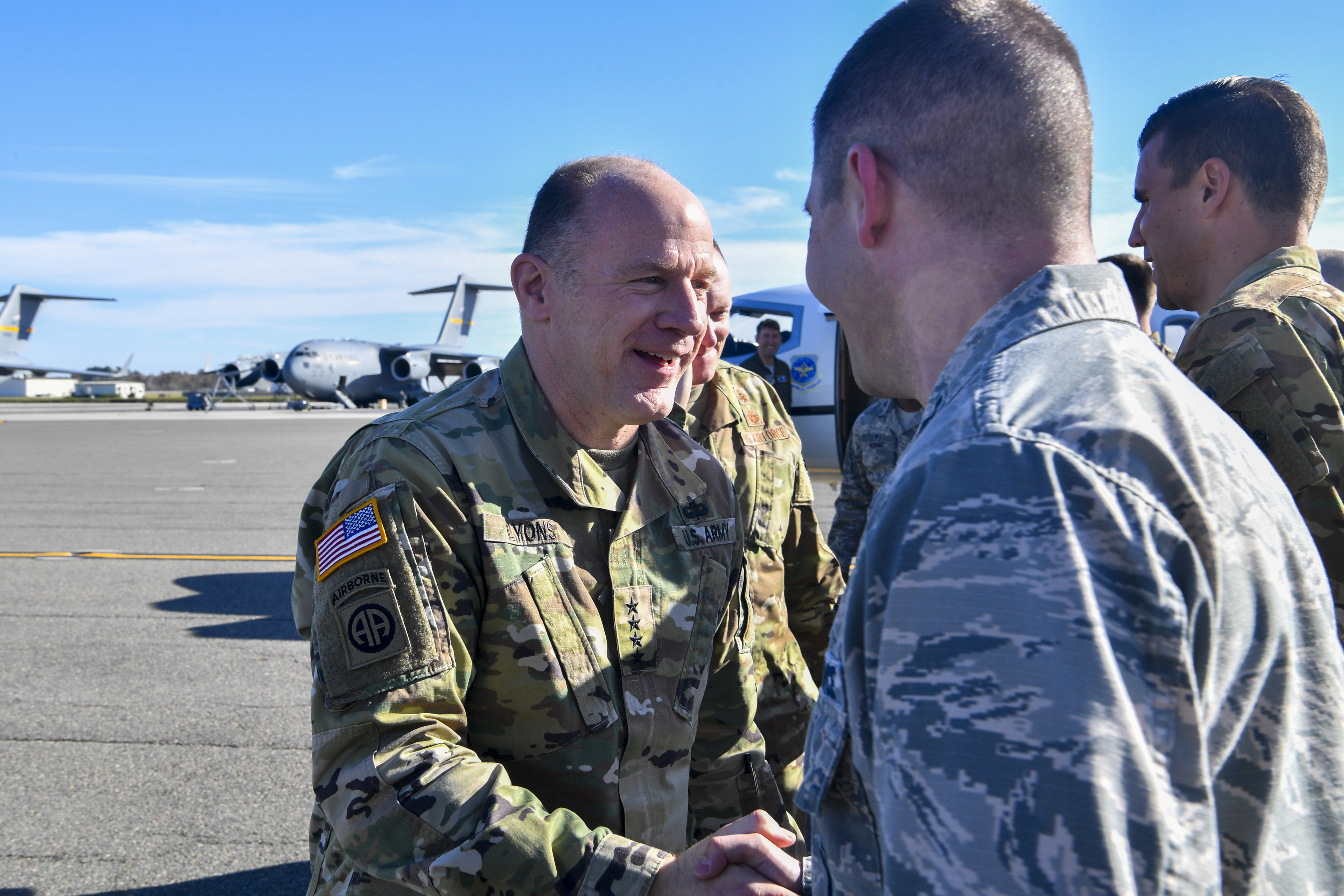 USTRANSCOM commander visits JB Charleston