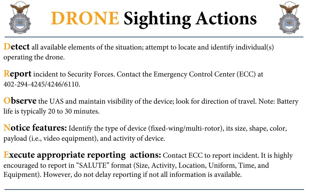 Know your drone-zone > Offutt Air Force Base > News