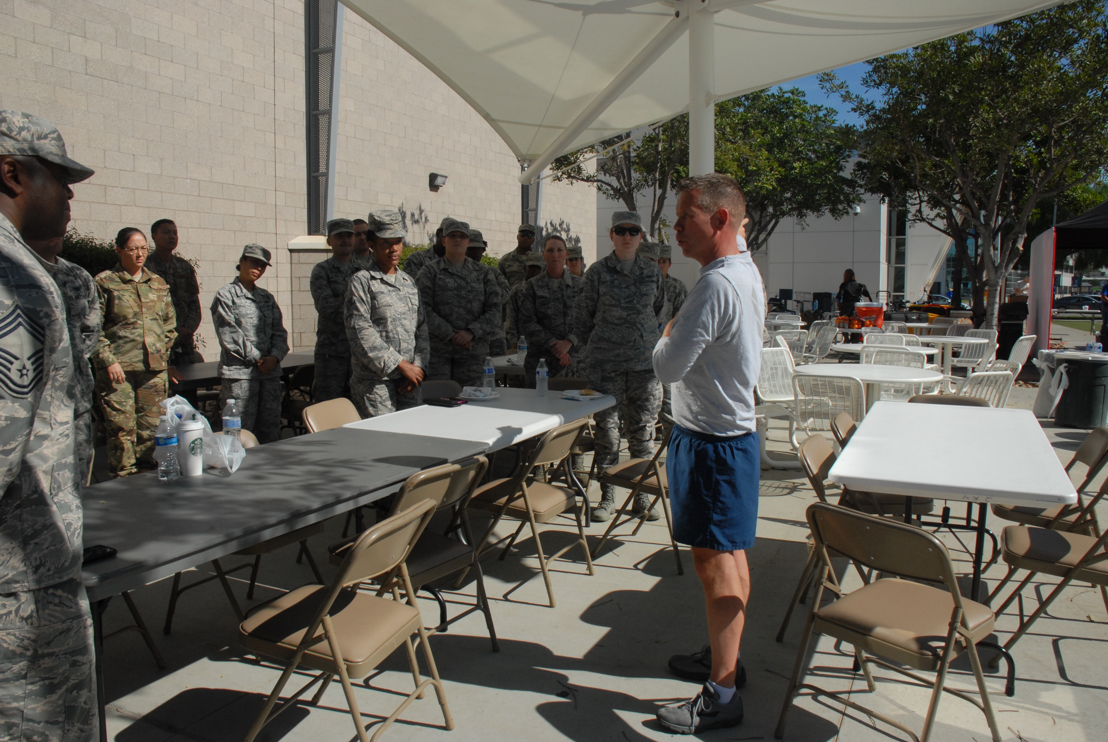 SMC Wingman show support for fellow airman via Wounded Warrior Workout ...
