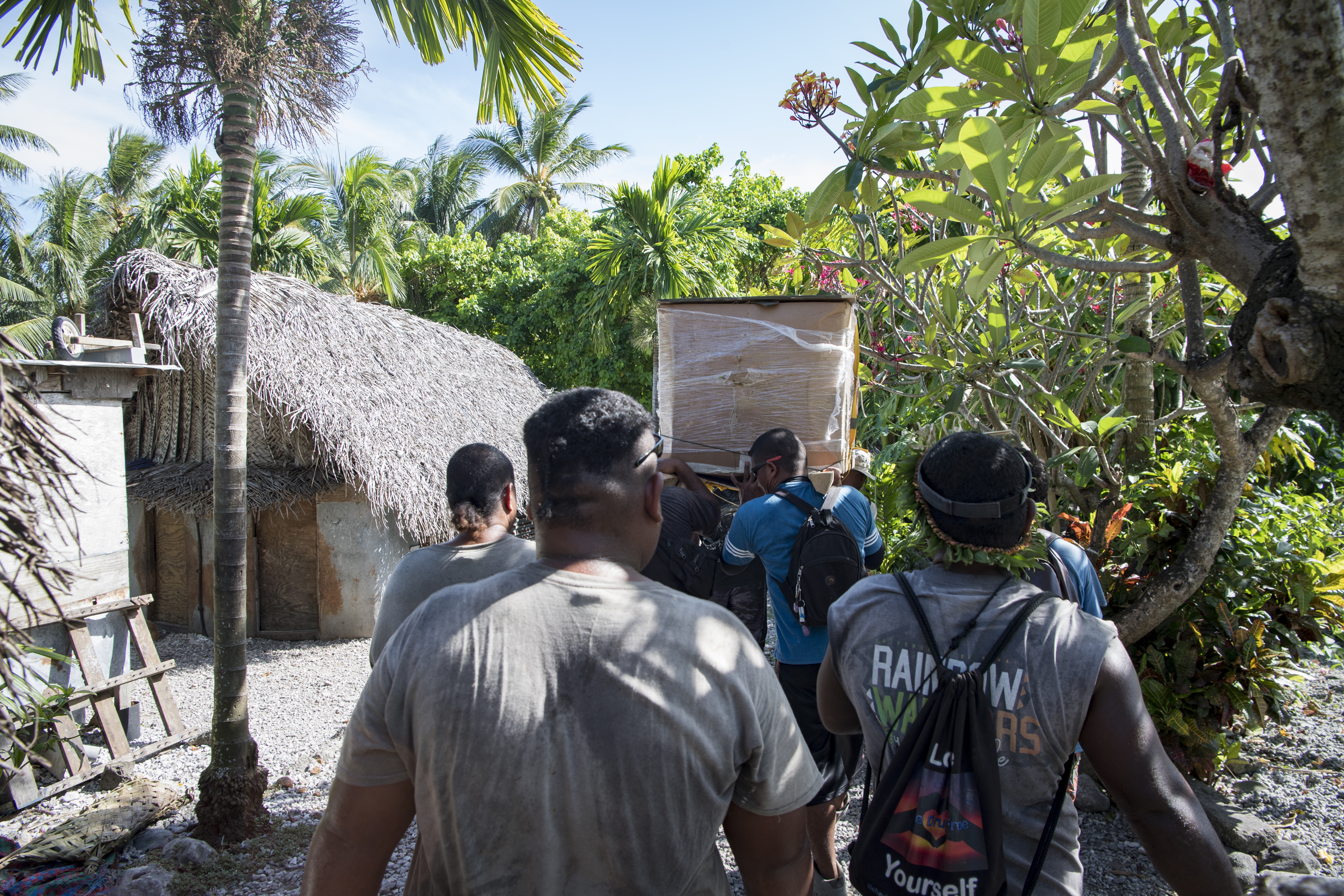 Presents in the trees on Fais Island > Andersen Air Force Base > Features
