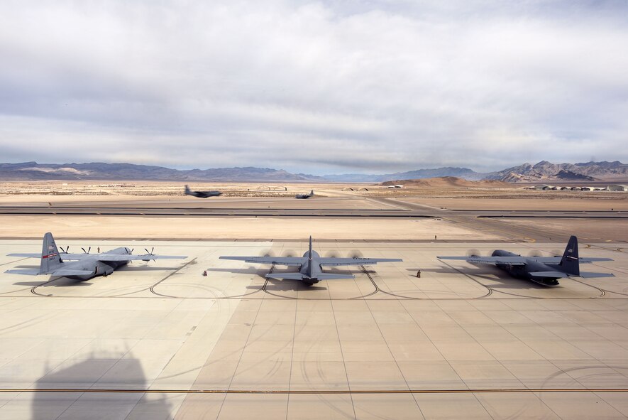 Creech airfield supports joint force exercise