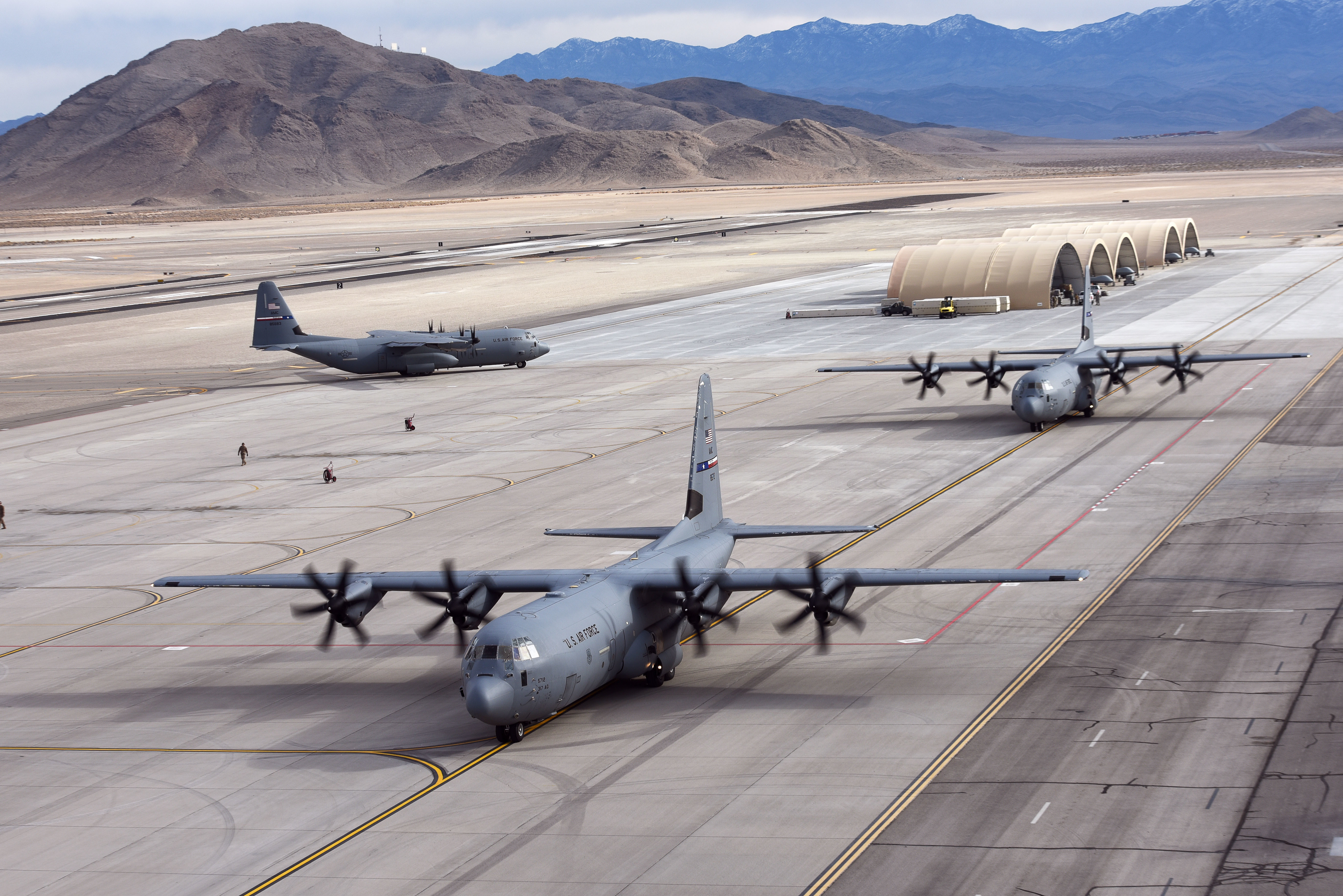 Creech airfield supports joint force exercise