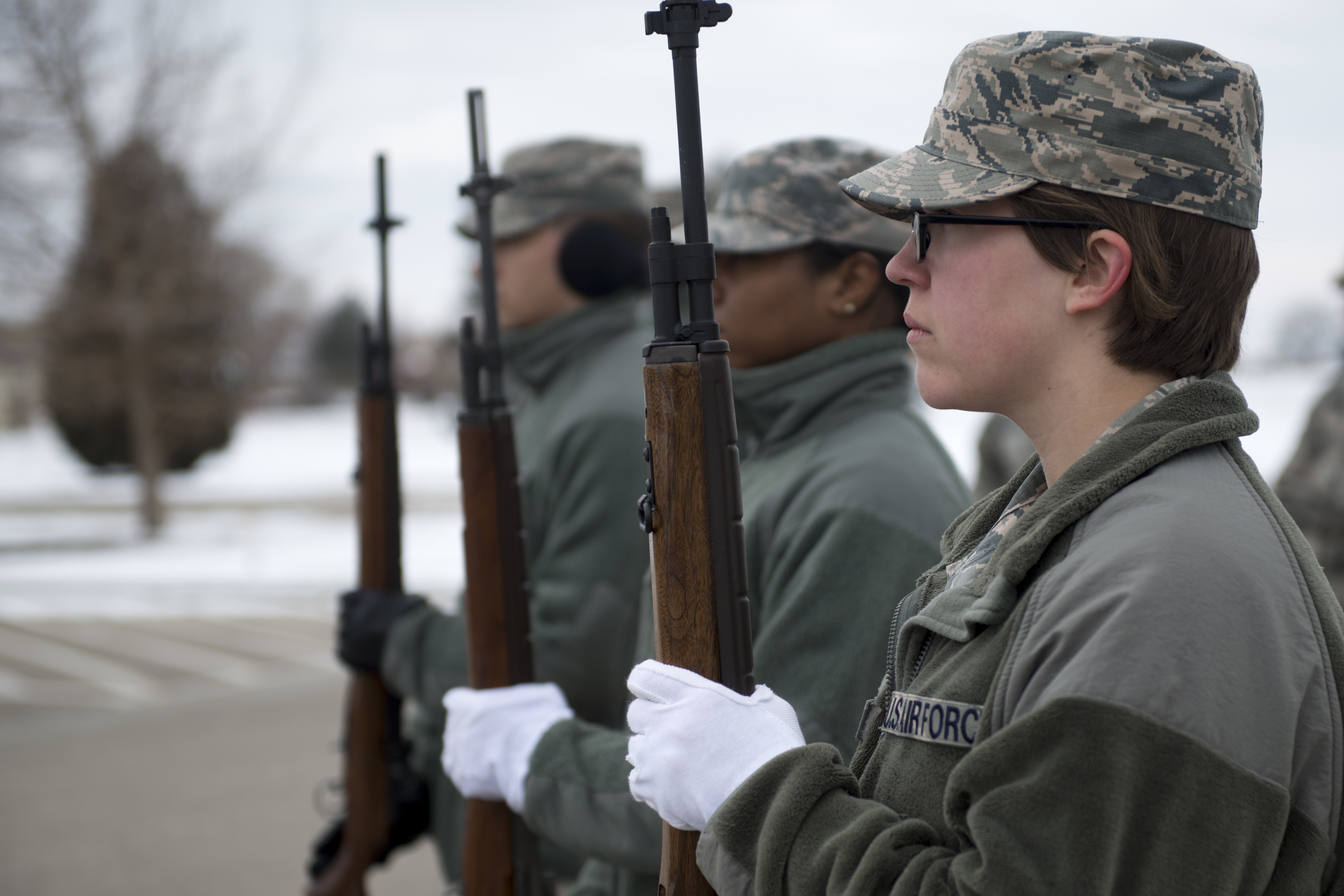MHAFB Ceremonial Guardsmen train with USAF Honor Guard > Mountain Home ...