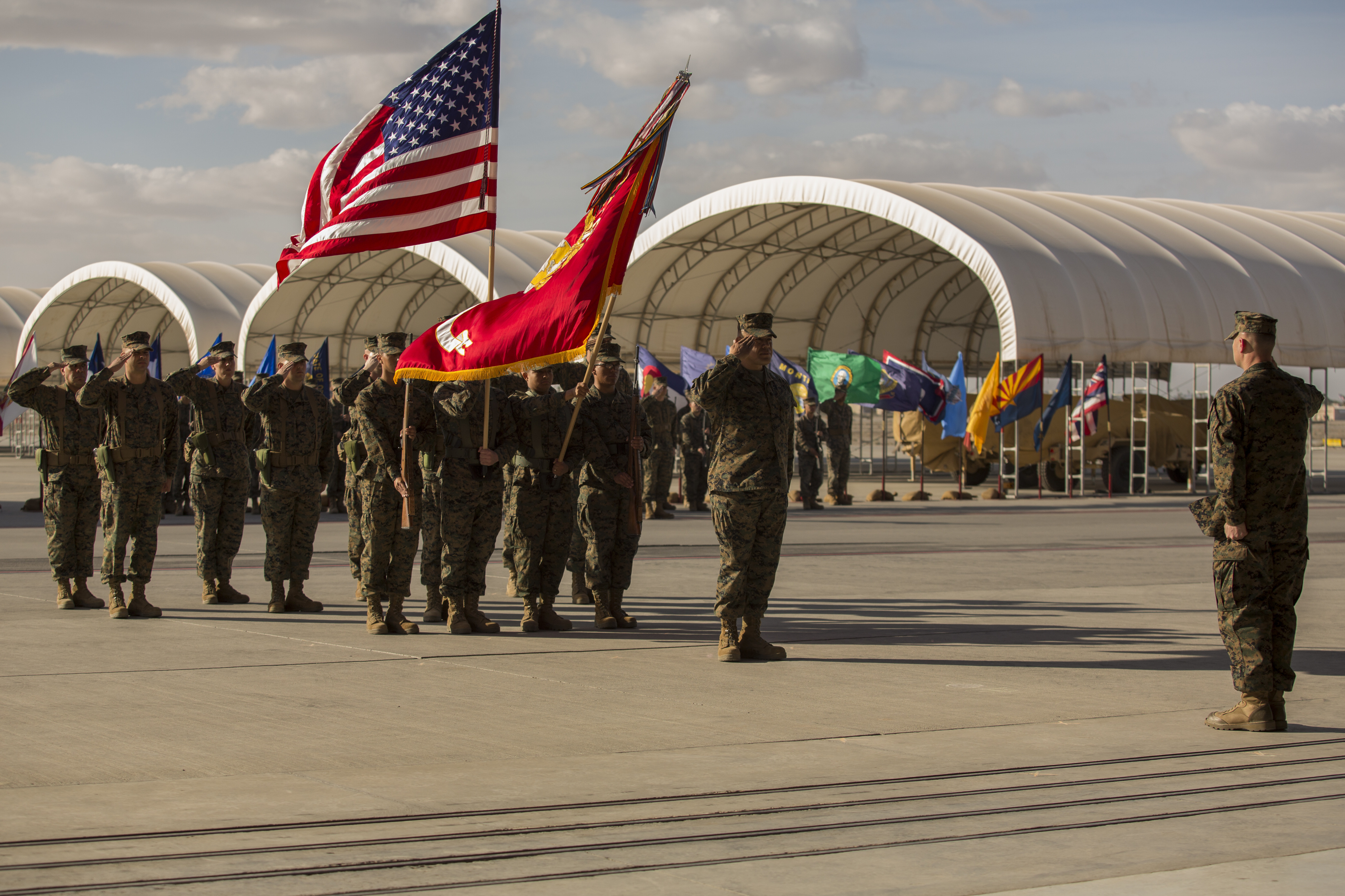 VMU-1 Relief and Appointment Ceremony > Marine Corps Air Station Yuma ...