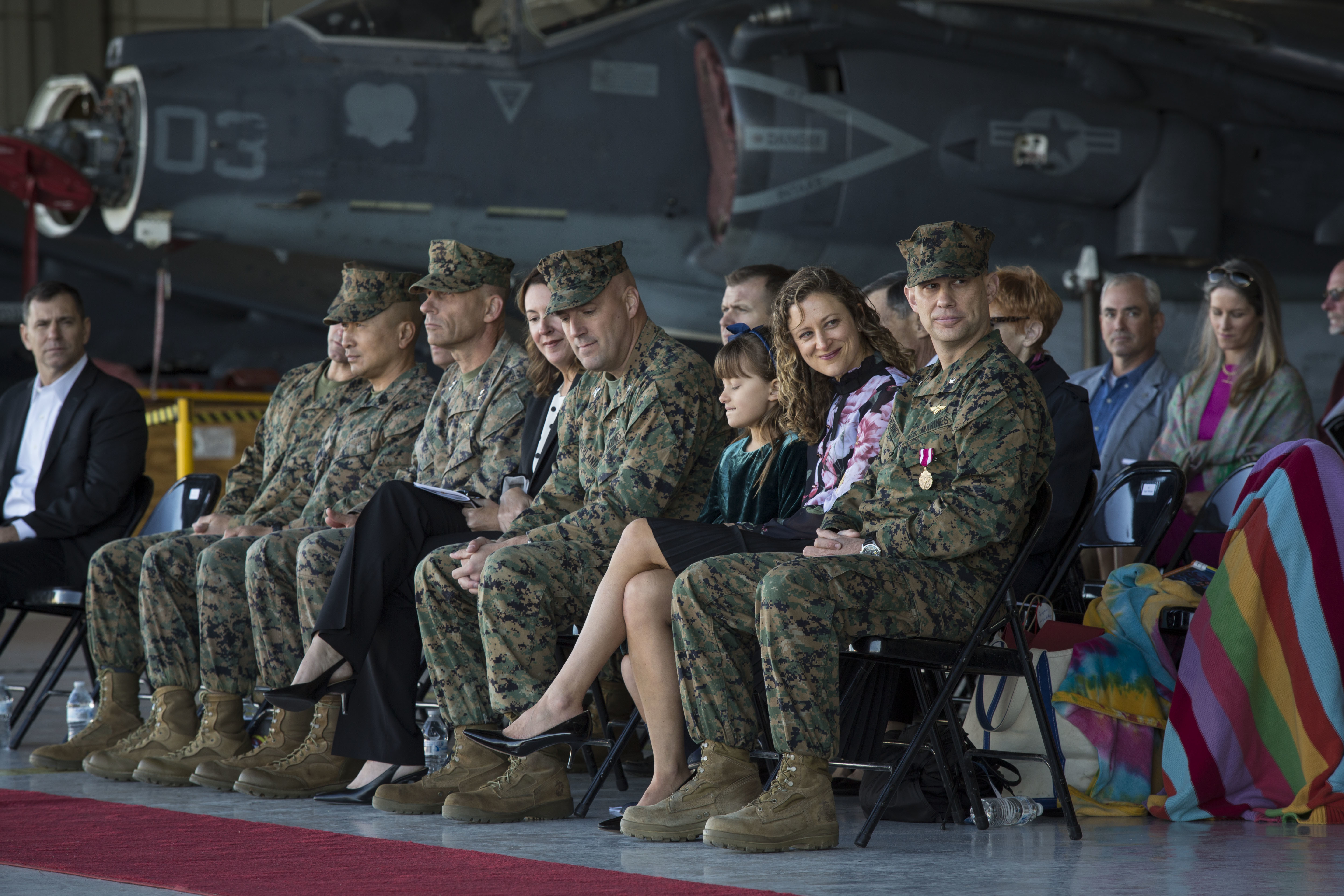 VMA-311 Change of Command Ceremony