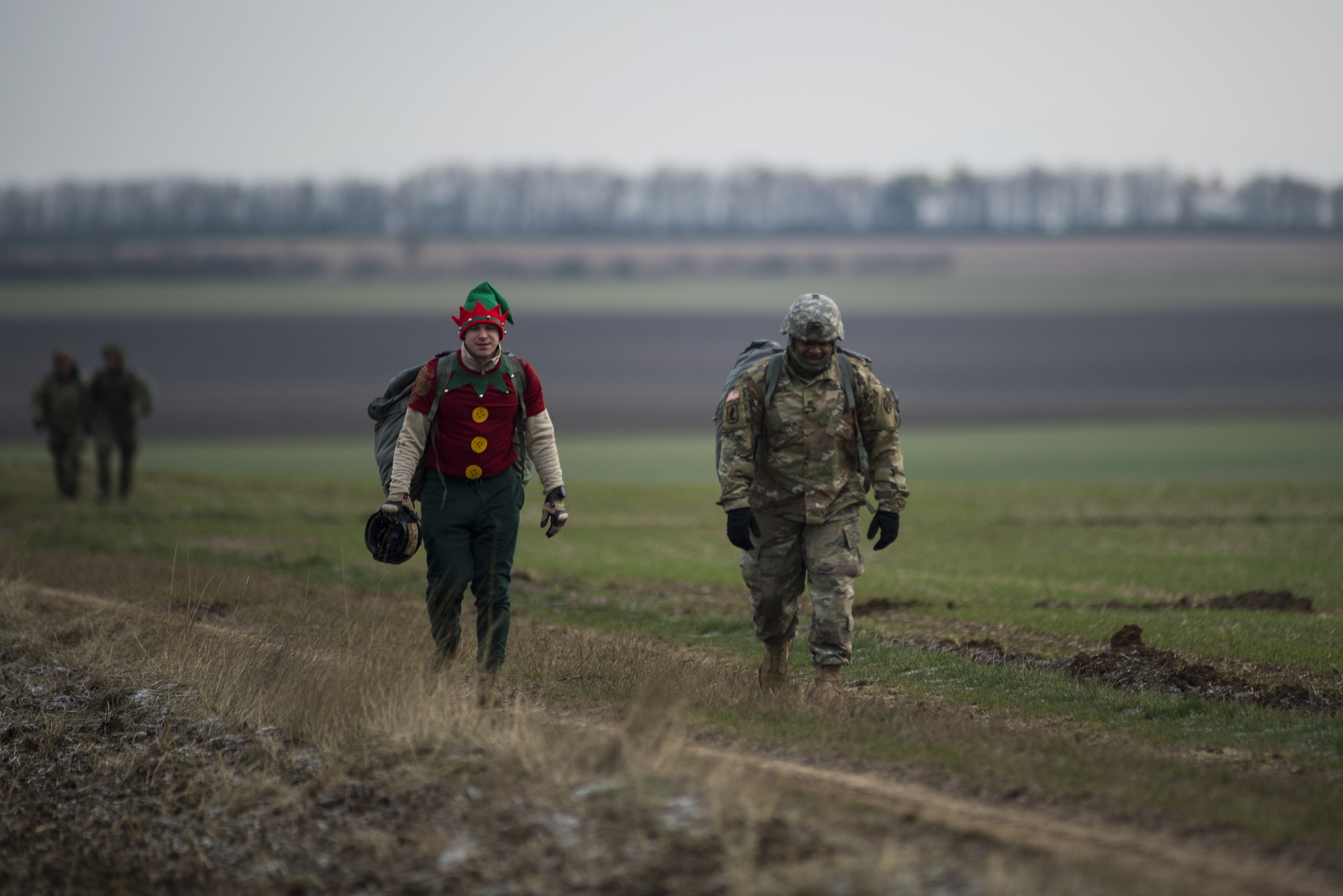 Santa, Elves jump for Operation Toy Drop 2018 > Air Force > Article Display