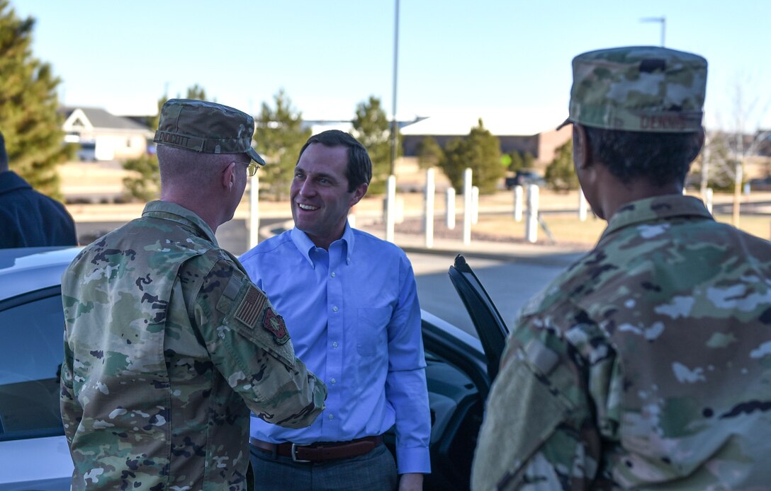 Jason Crow visits Buckley