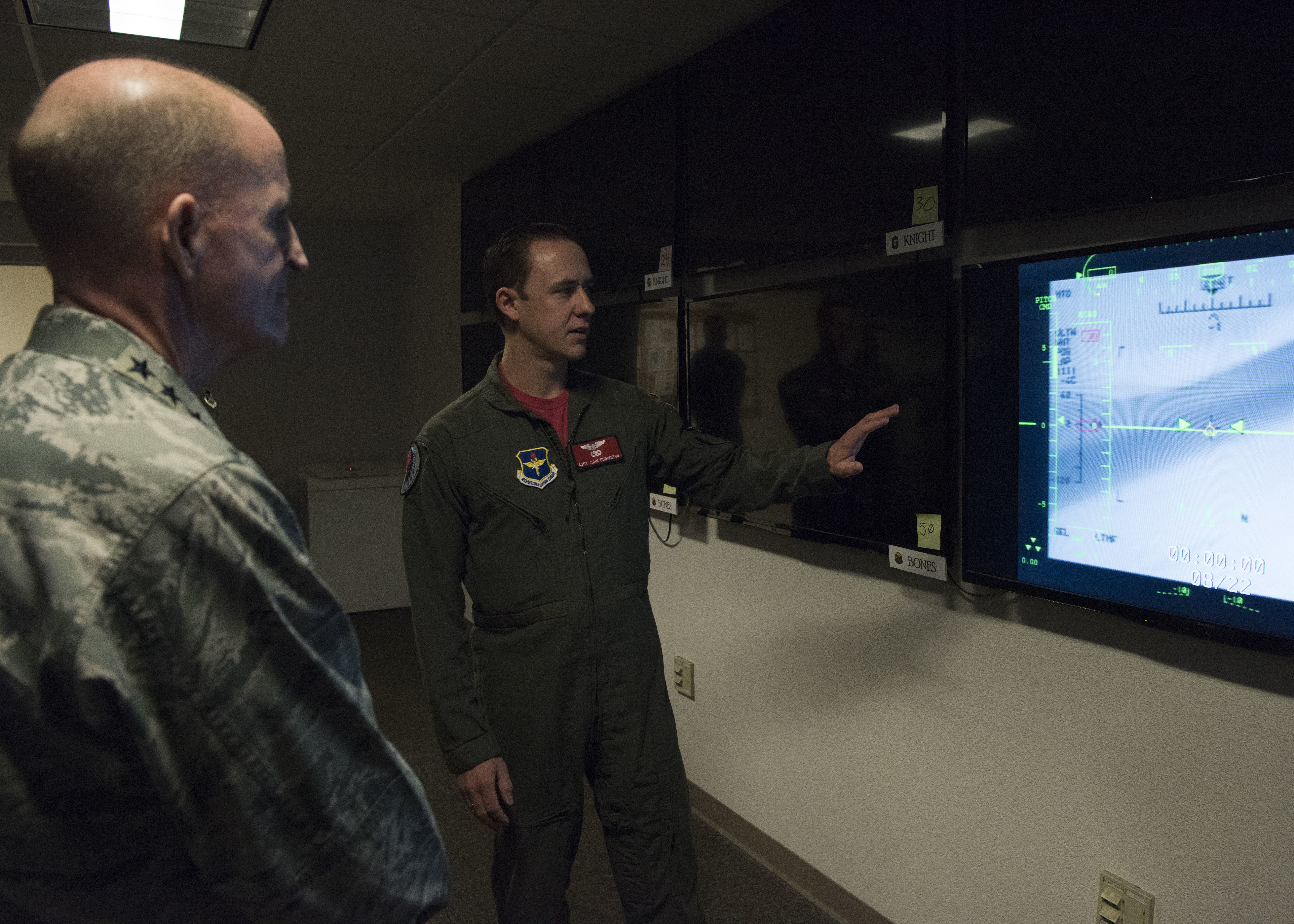Gen. Stephen Wilson visits Holloman > Holloman Air Force Base > Display