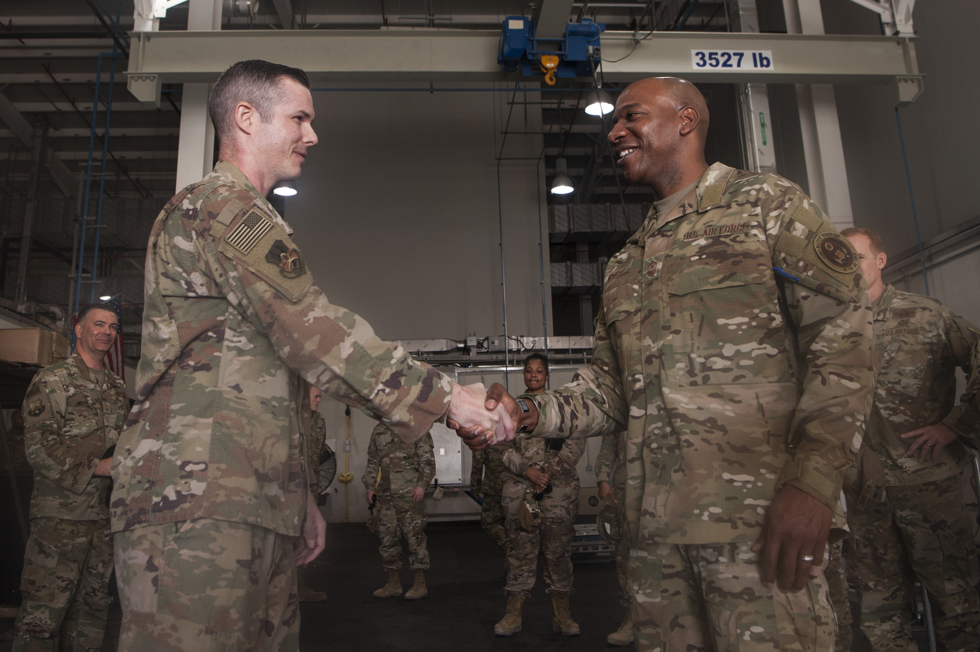 Top Chief meets AUAB Airmen > U.S. Air Forces Central > Article Display