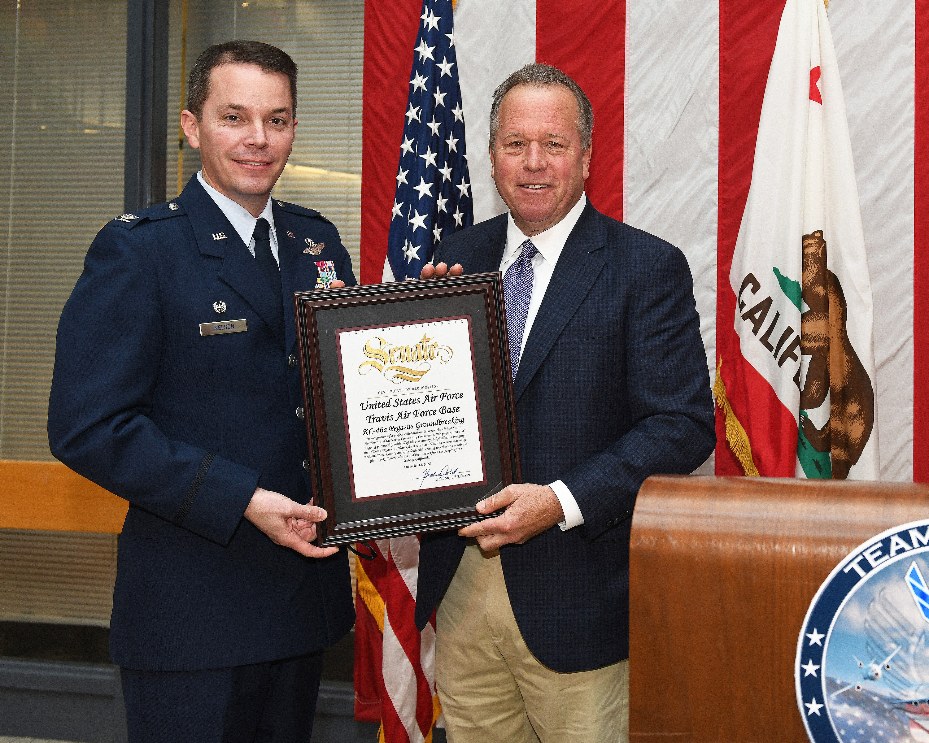 Travis breaks ground on hangar for incoming KC-46A Pegasus > Travis Air ...