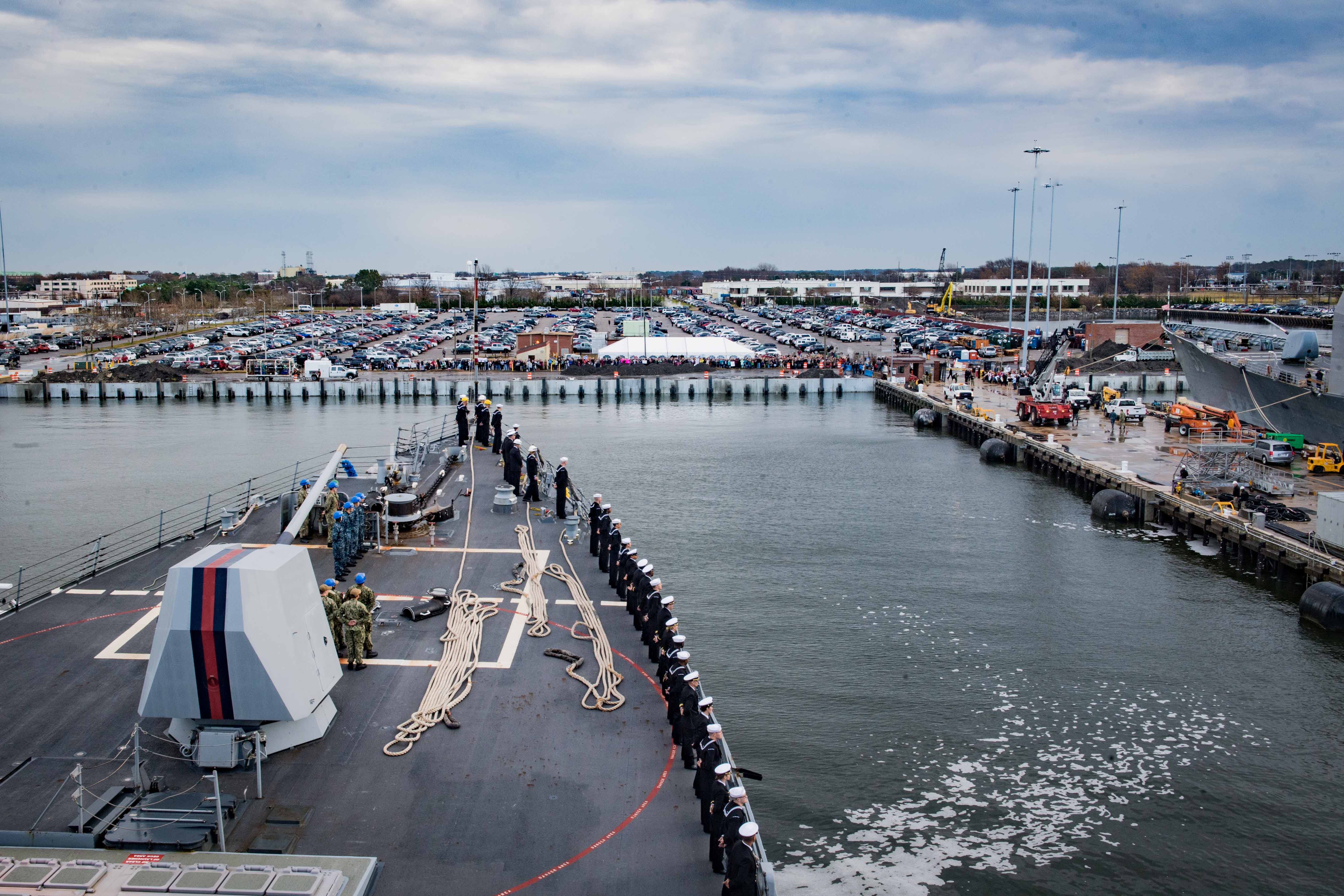 USS Jason Dunham Returns > United States Navy > News Display