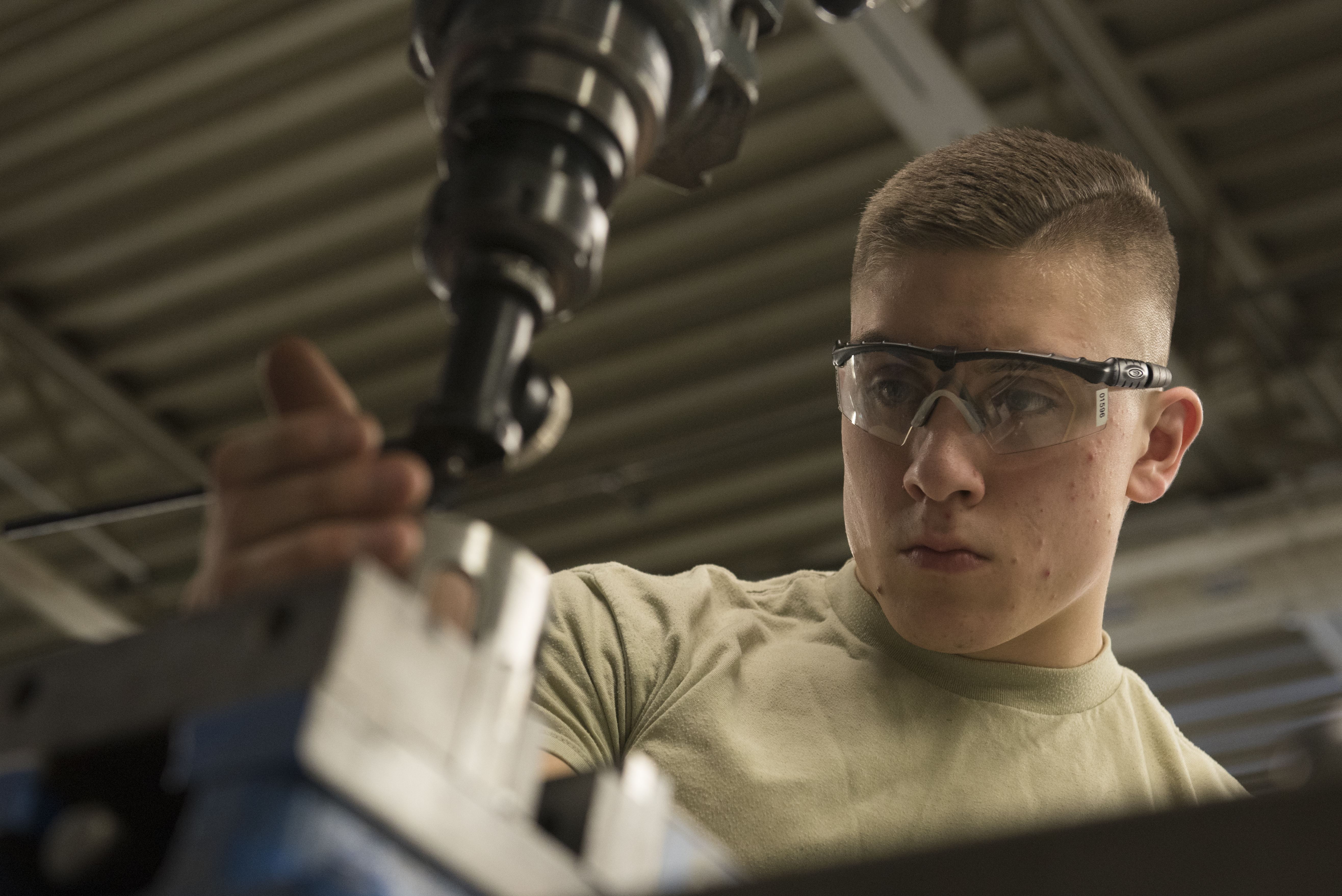 Metals technicians support critical resources > Air Combat Command ...