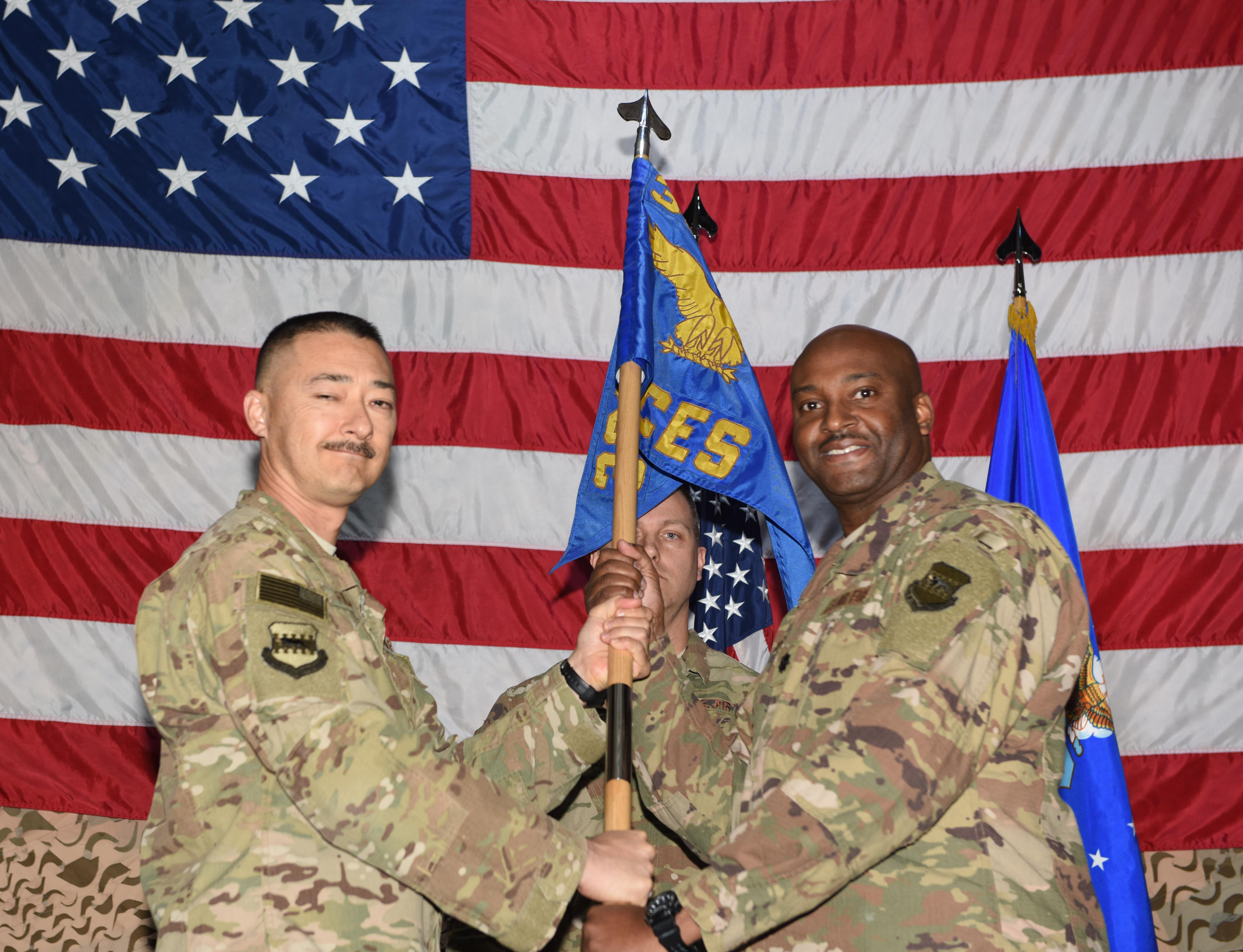 ECES and ECS welcome new commanders > U.S. Air Forces Central Command ...