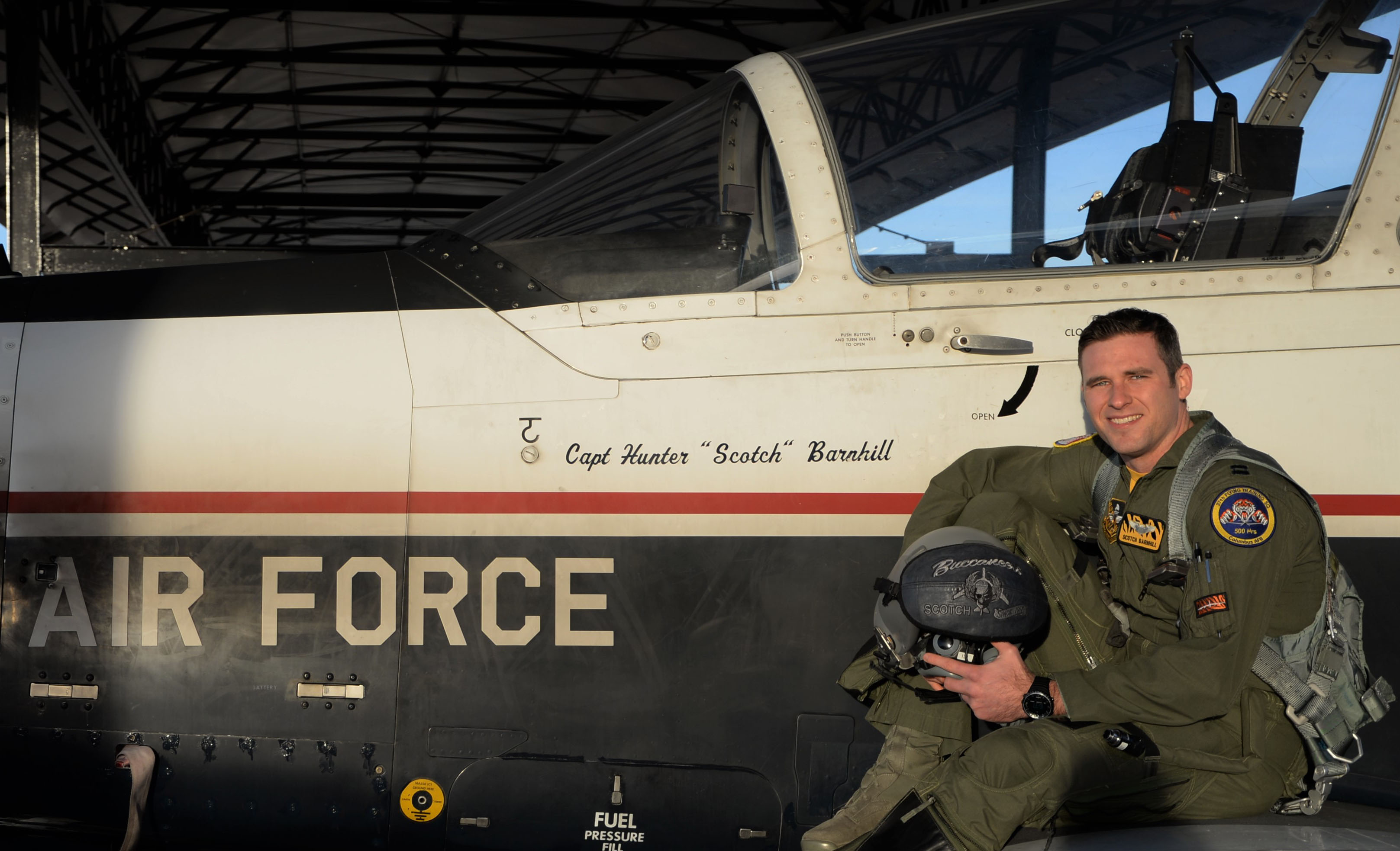 Pilot battles brain cancer, recovery with faith > Columbus Air Force ...