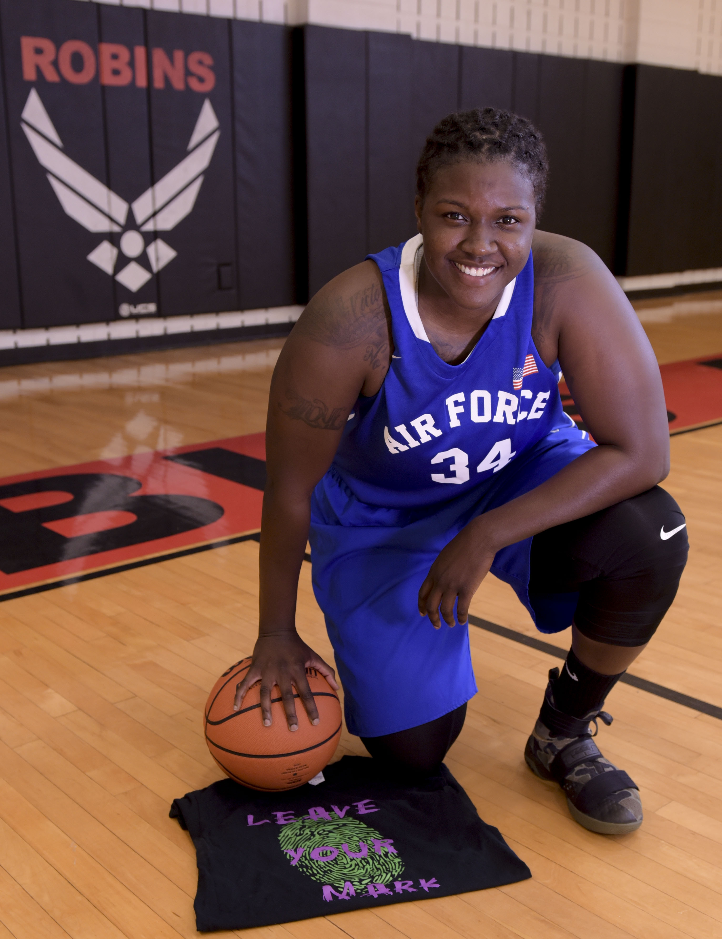 Once homeless Air Guard basketball star shoots to inspire others