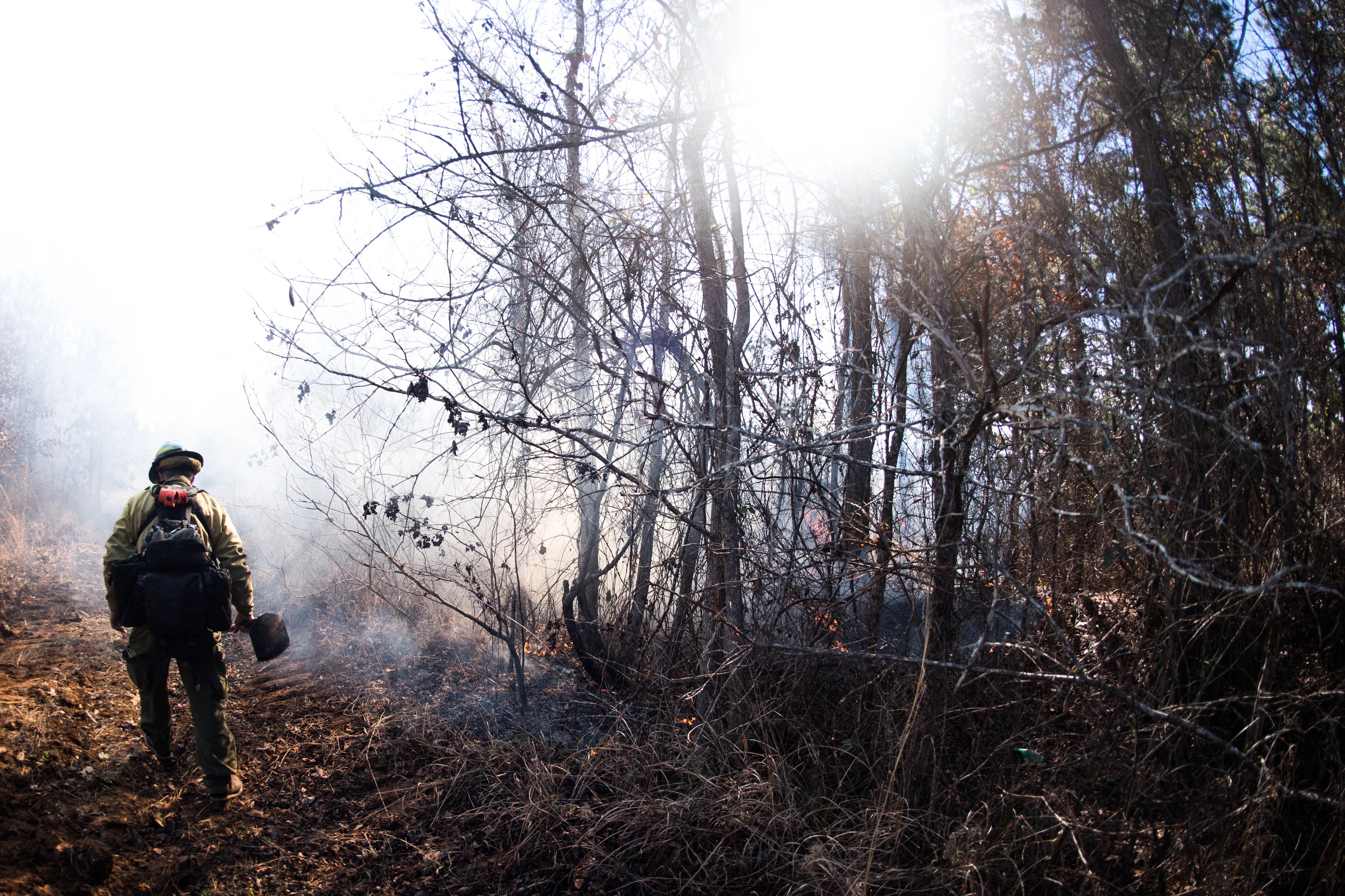 Fire and Smoke: Natural Resources controlling the burn > Barksdale Air ...