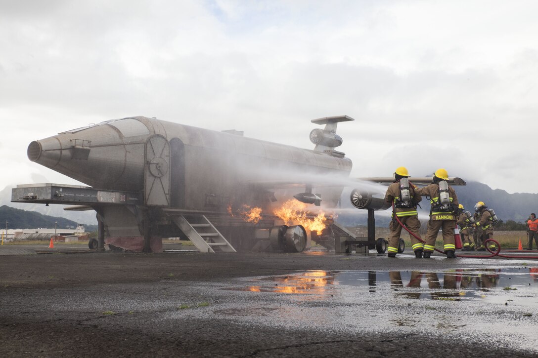 ARFF conducts ‘Wheel Fire’ training