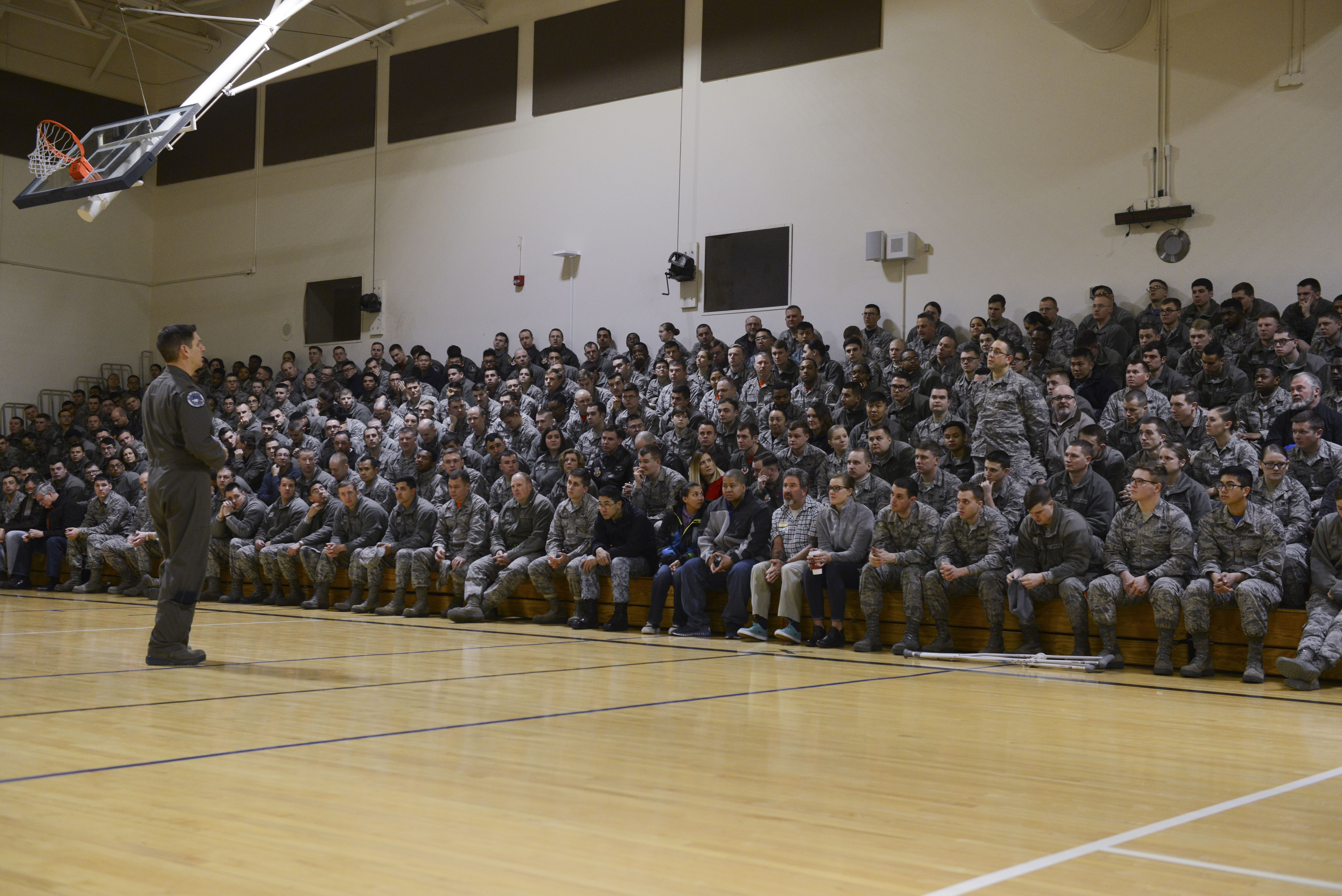 366th FW commander speaks with Airmen, discusses readiness > Mountain ...