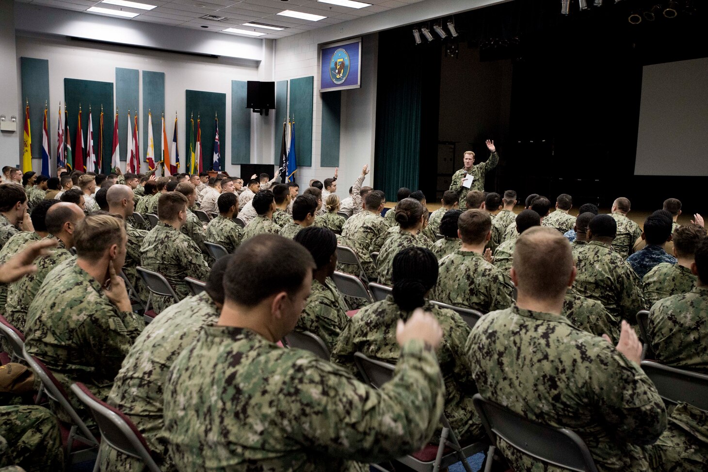 U.S. 5th Fleet Master Chief Hosts All-Hands Calls > United States Navy ...