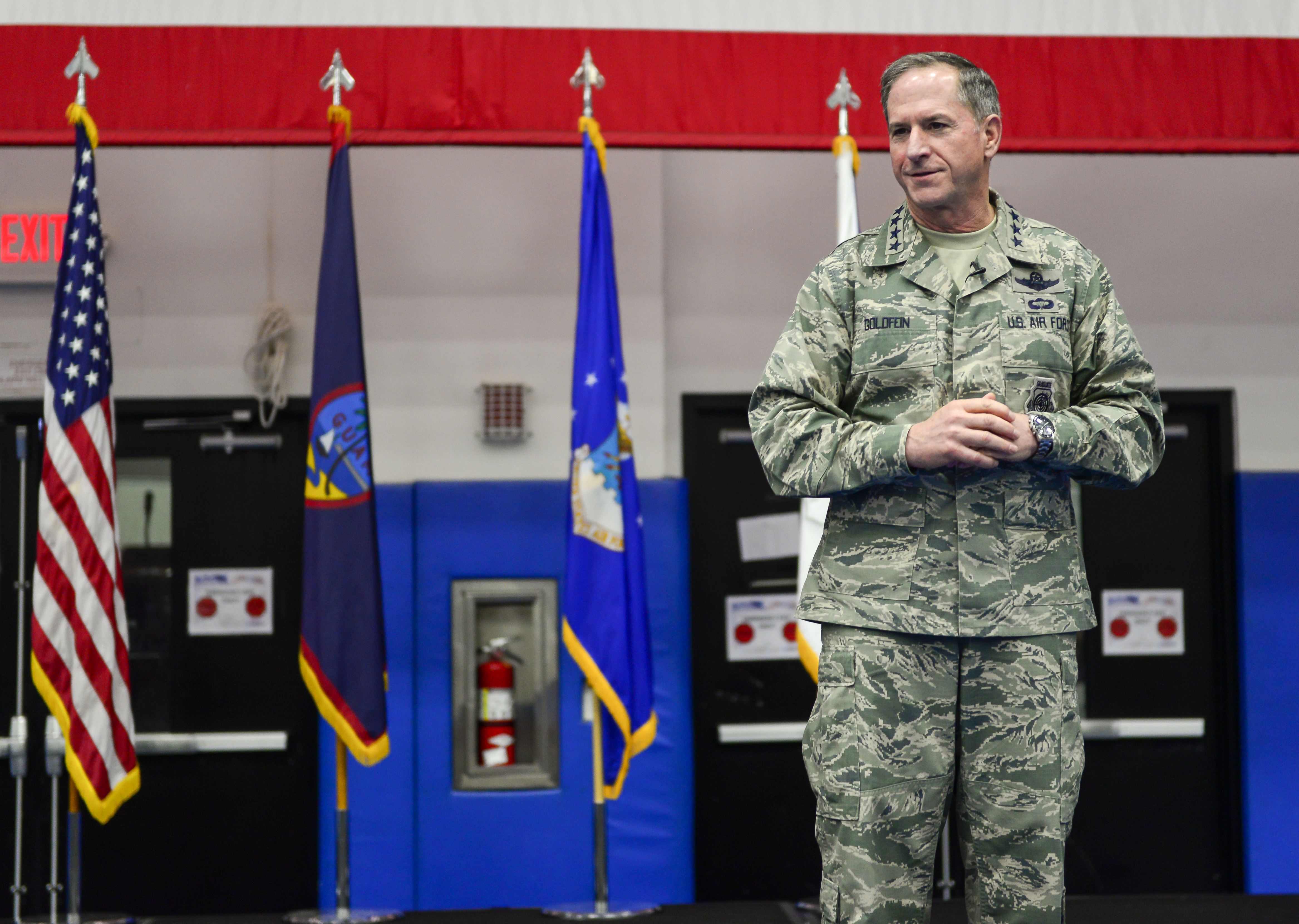 AF chief of staff shares vision with Andersen AFB Airmen > Air Force ...