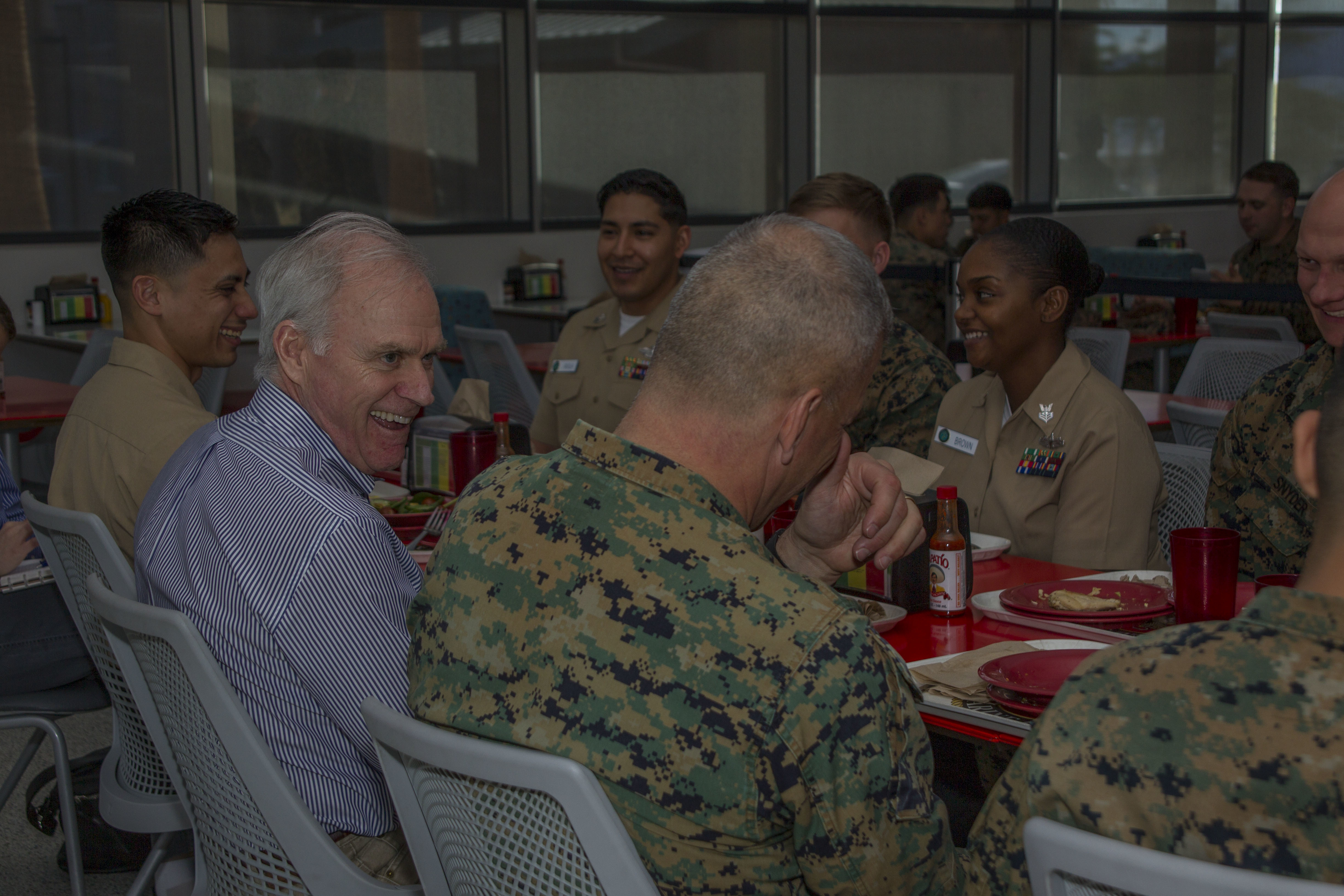 Secretary of the Navy visits MCAGCC