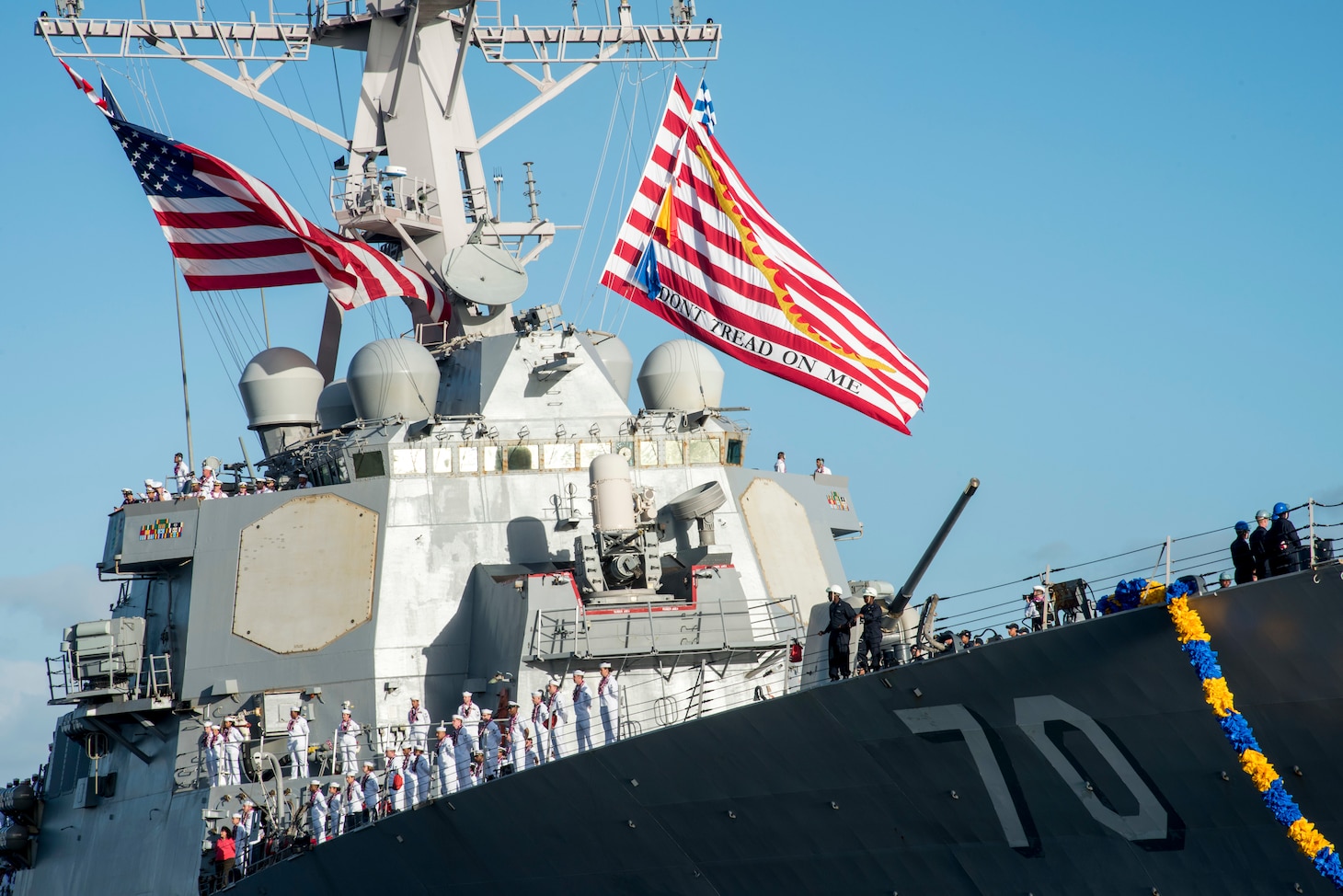 USS Hopper Returns from 4-month Deployment > United States Navy ...
