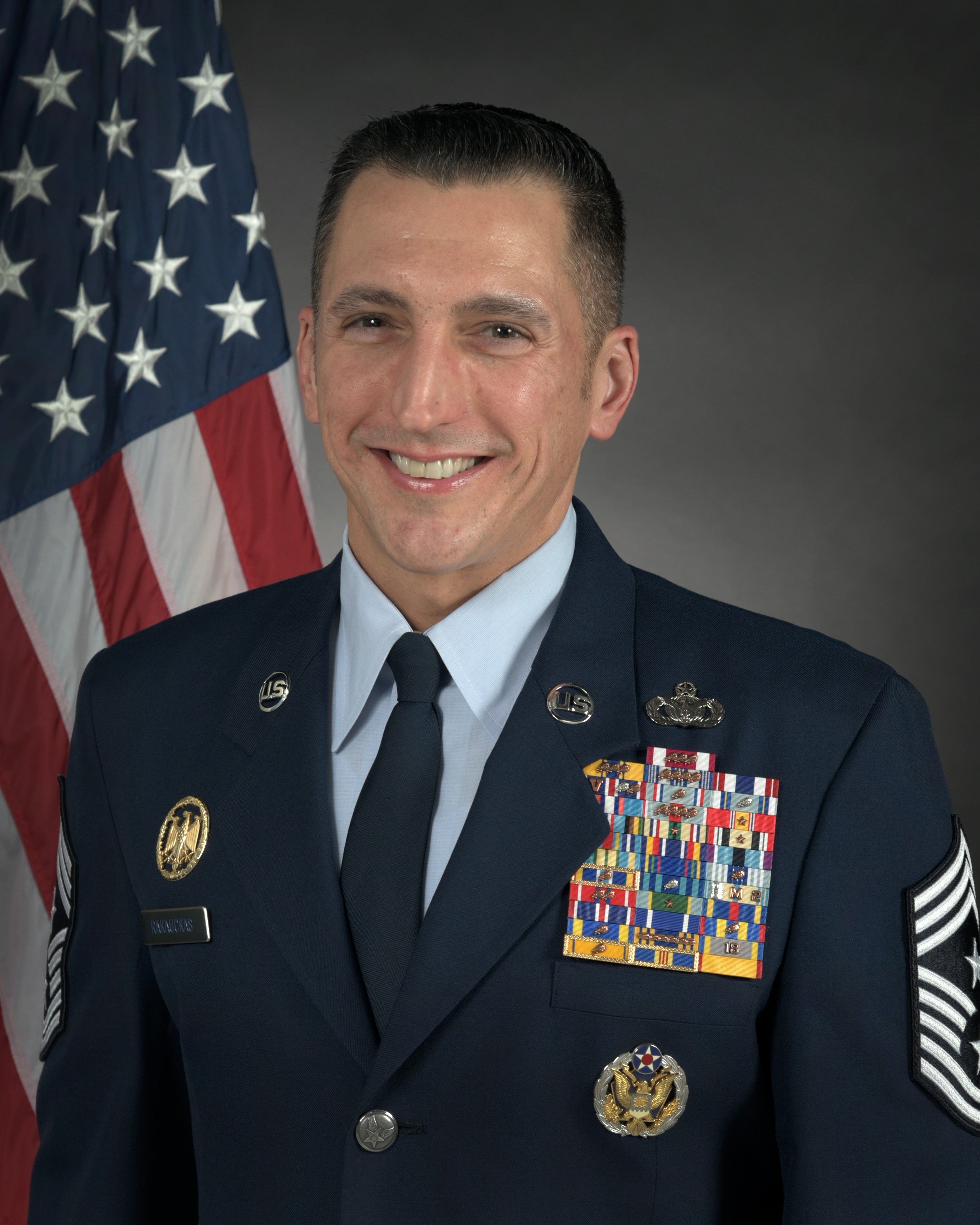 Command Chief Master Sgt. Michael J. Rakauckas