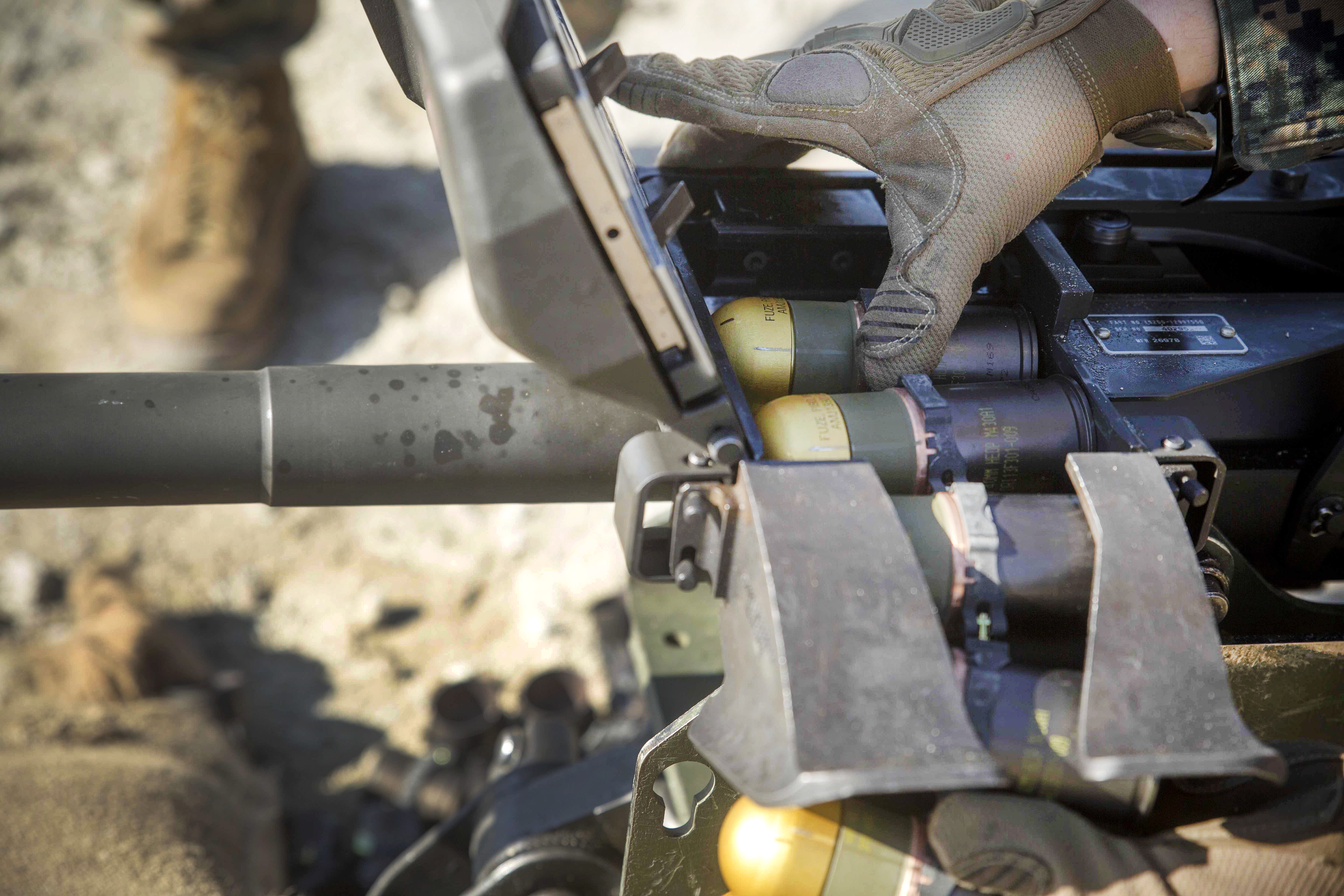 Loading MK-19