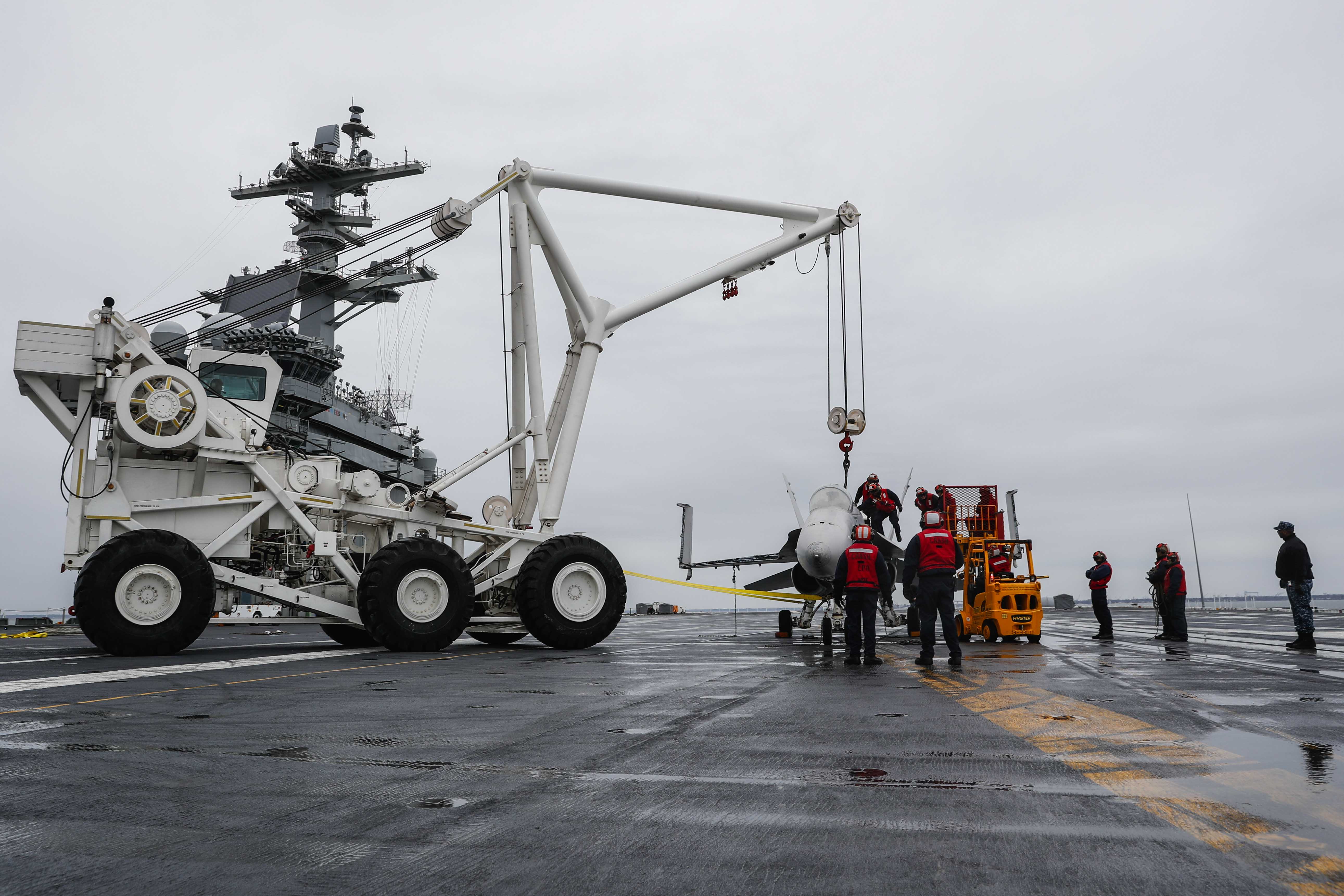 Drills on the Flight Deck > United States Navy > News Stories