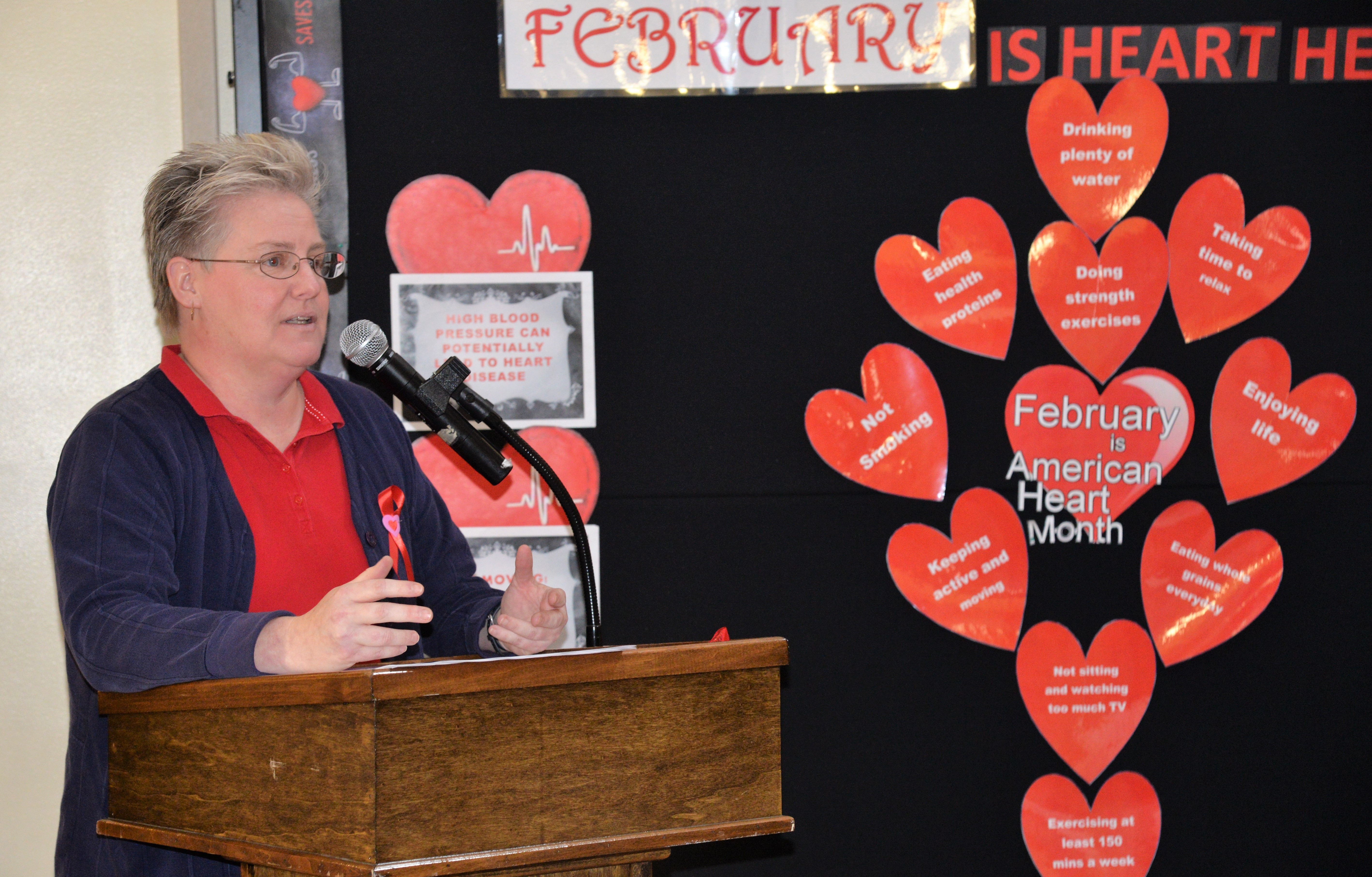 NHCC celebrates Heart Health Month by wearing red > Joint Base ...