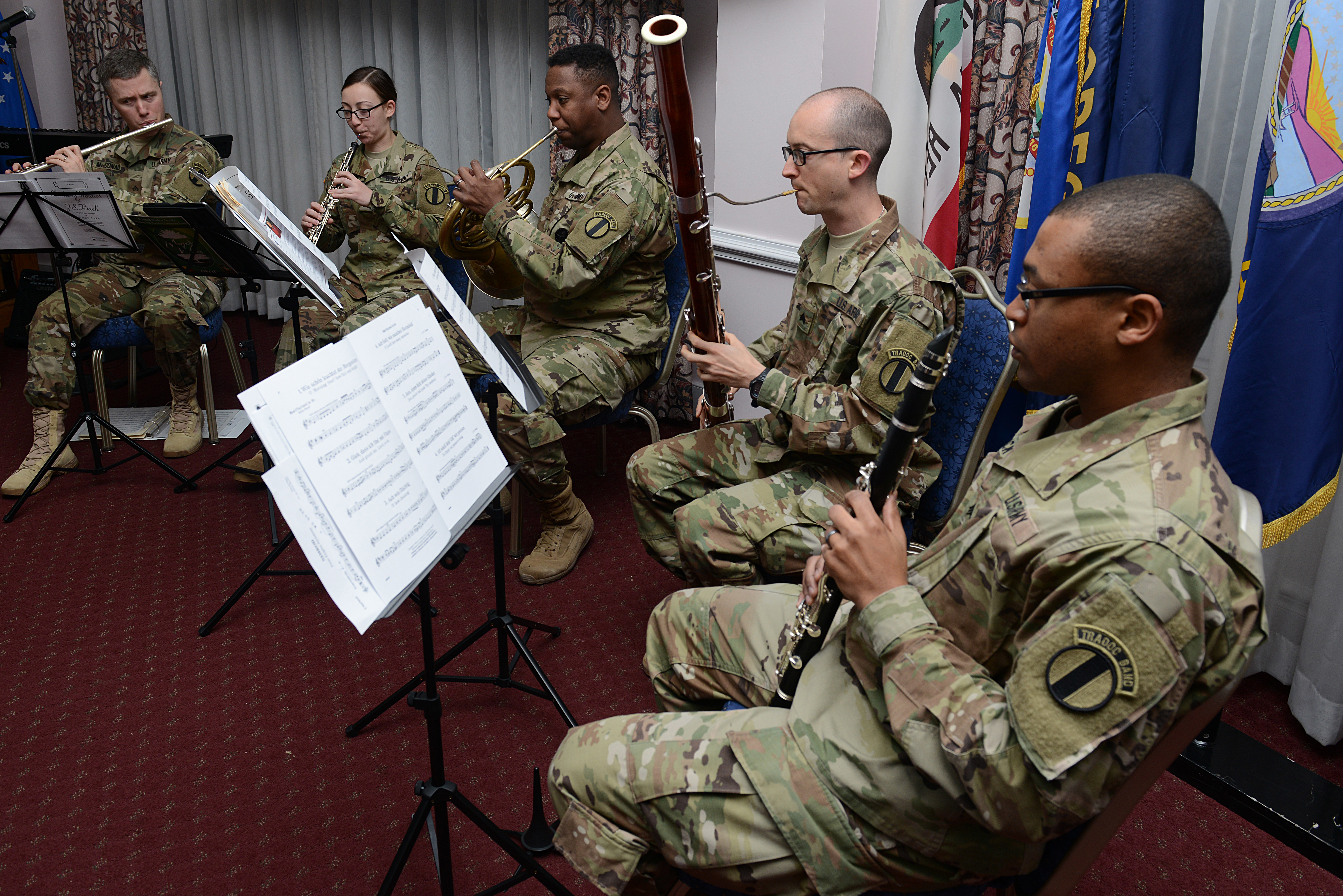 Service members celebrate fellowship with National Prayer Breakfast