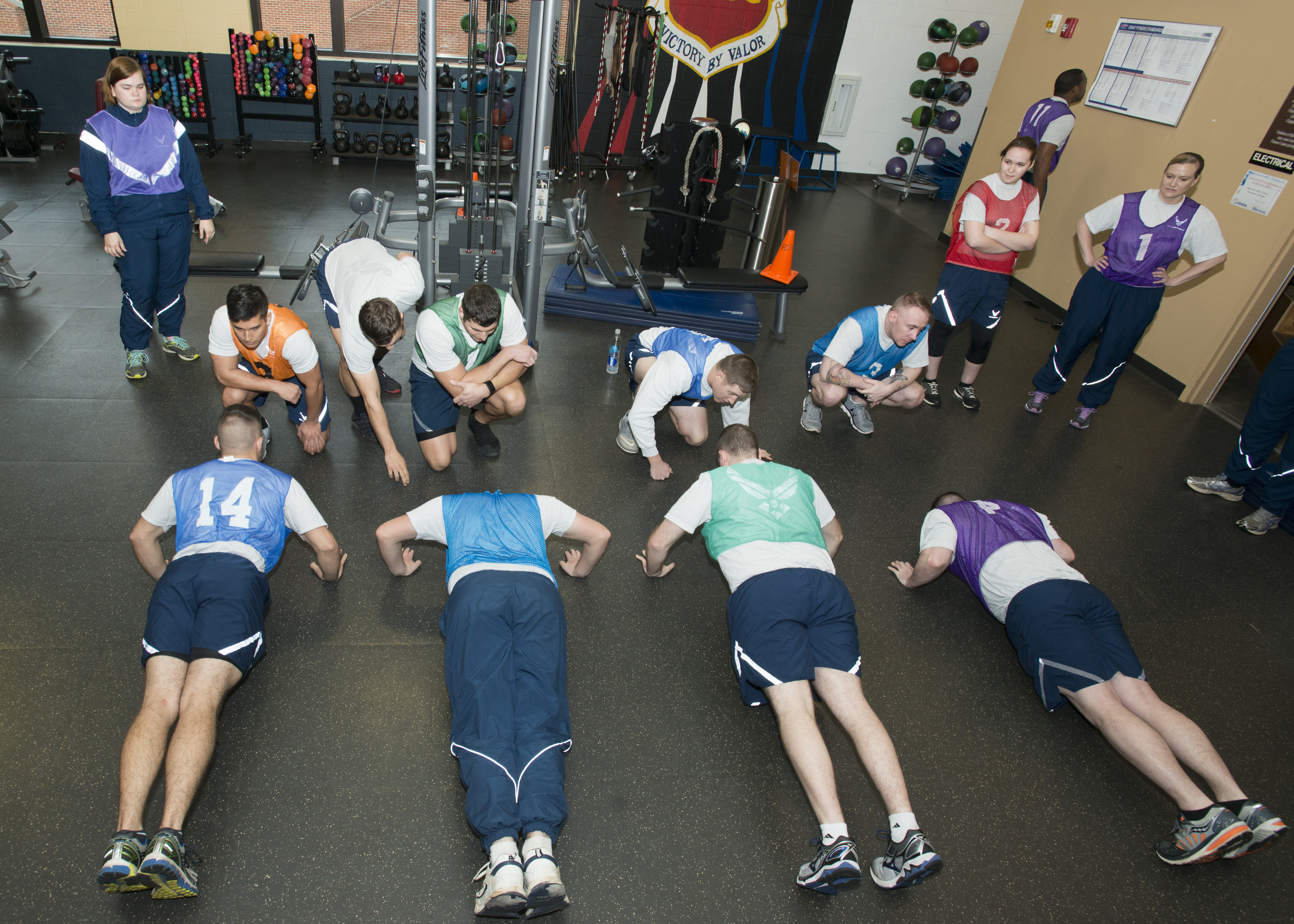 Shaw Airmen push through PT test > Shaw Air Force Base > Article Display