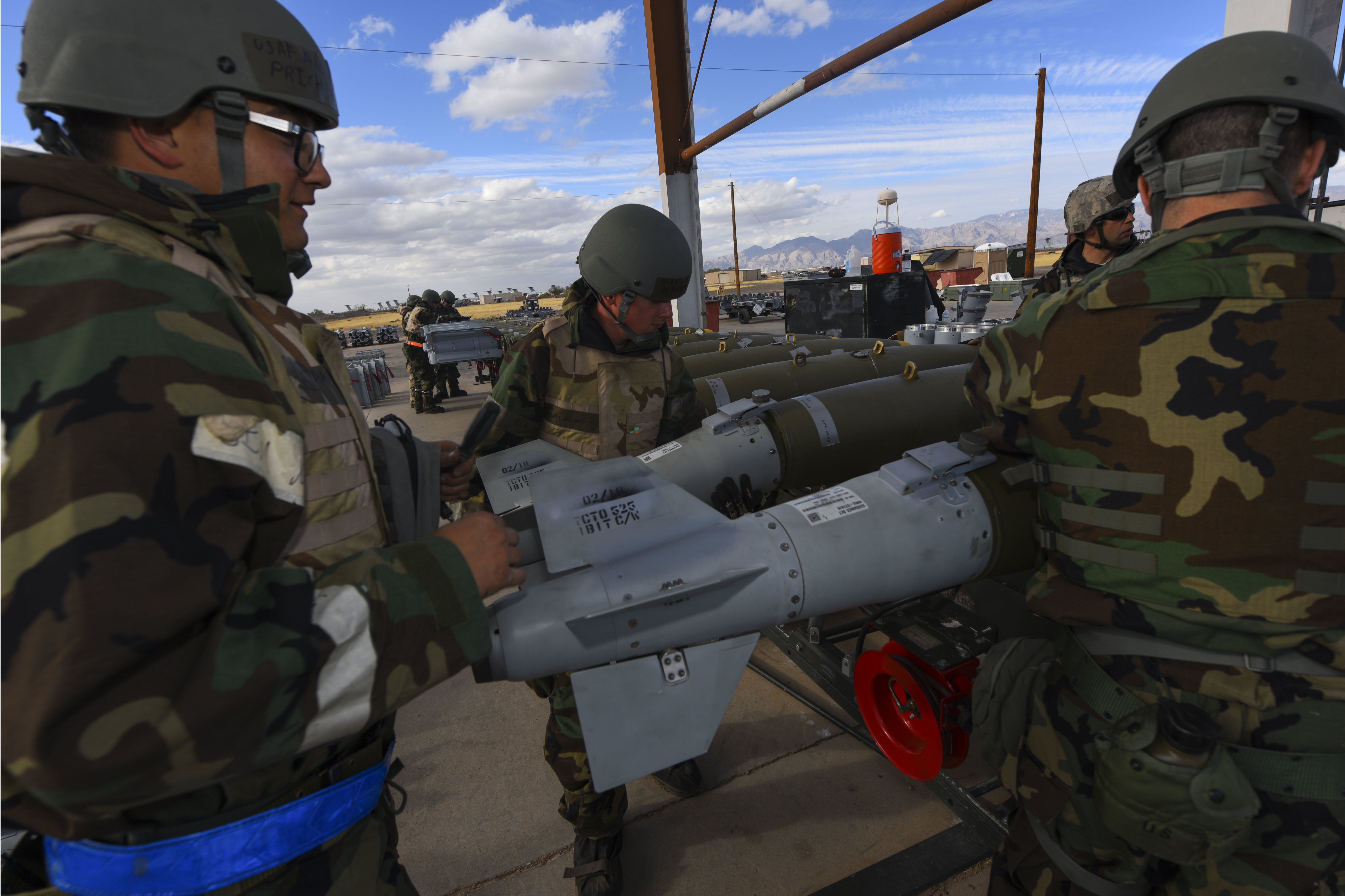 Bomb Building Airmen: AMMO flight sustains AF lethality during ...
