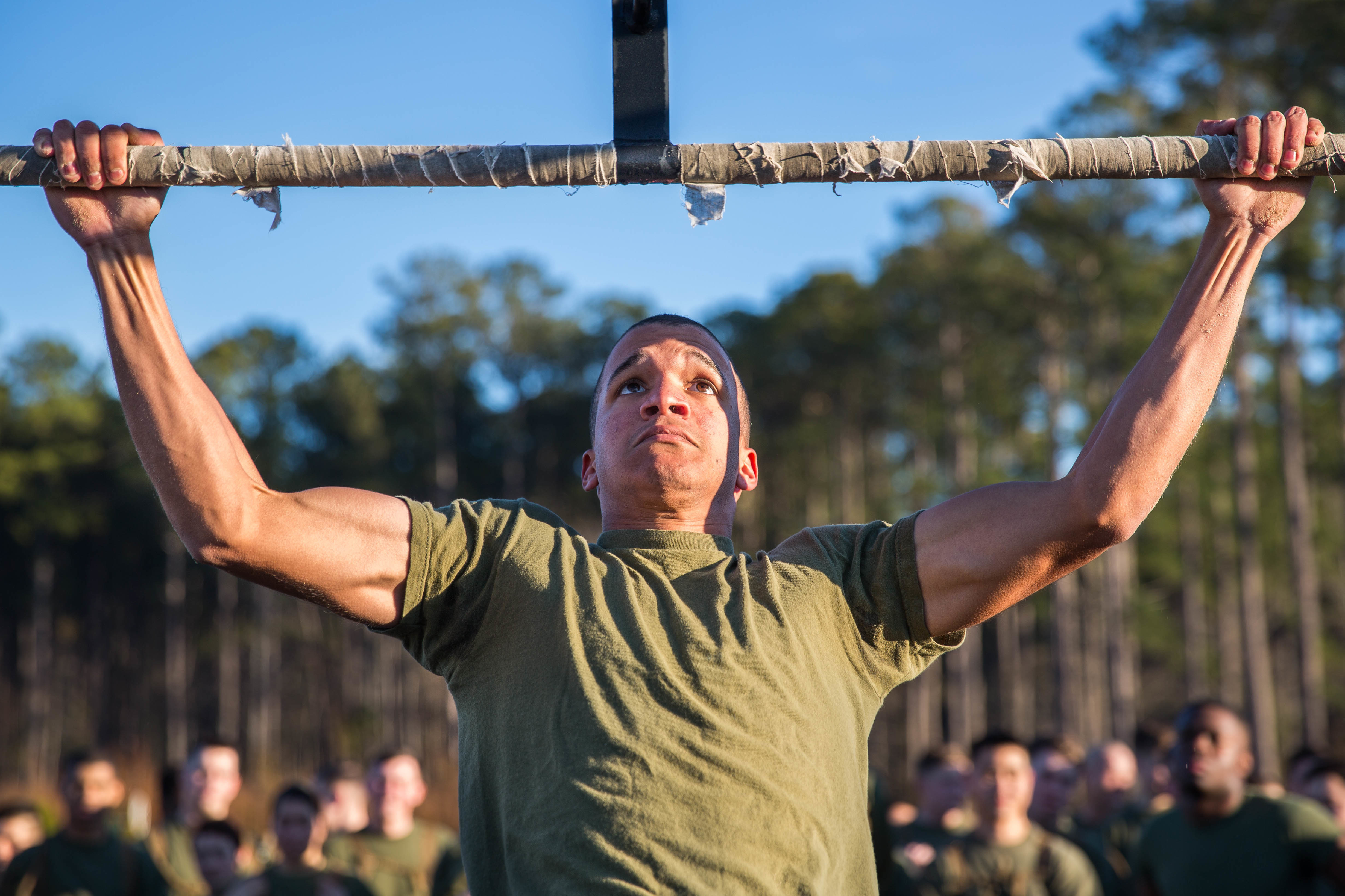 Keeping Your Chin Up | U.S. Department of War