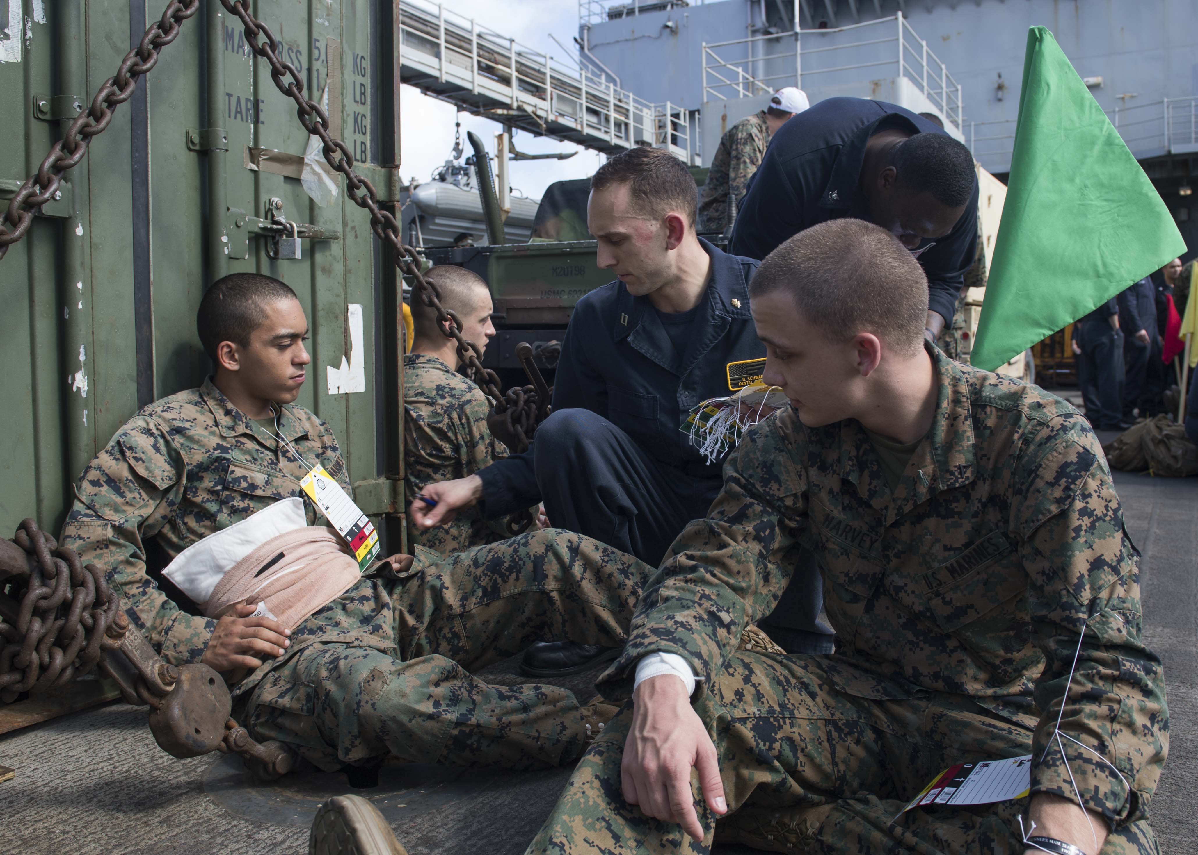 Navy-Marine Integration Plays Crucial Role in Oak Hill's Deployment ...