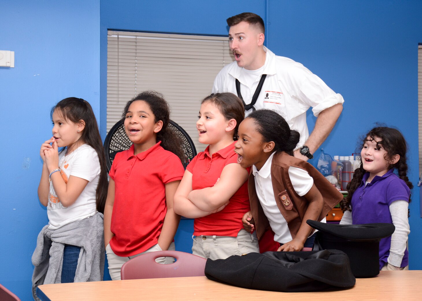 USS Constitution Sailors Teach Students During San Antonio Navy Week ...