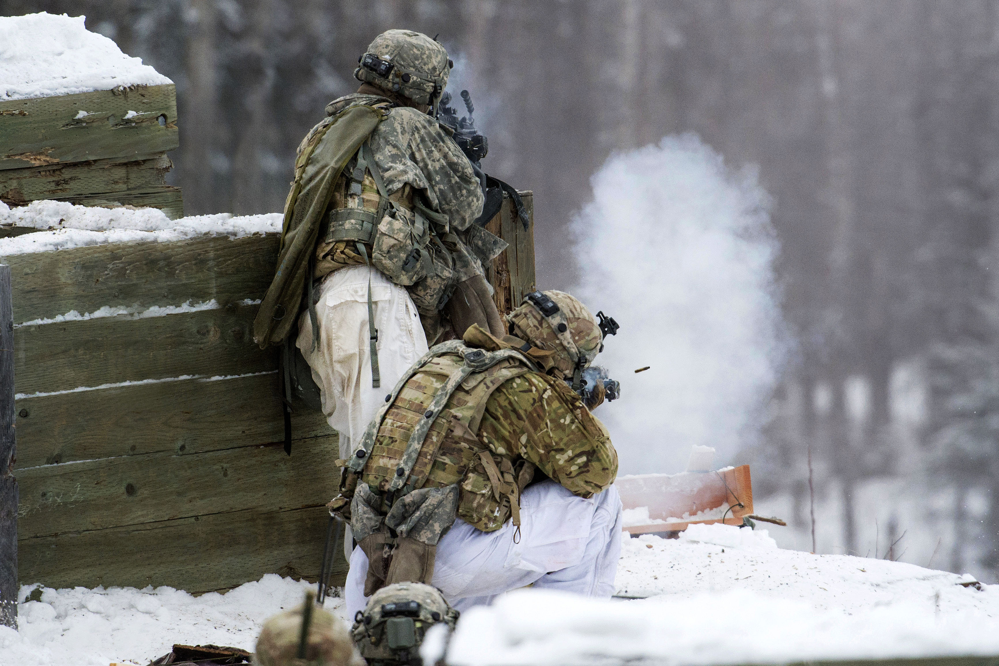 Clearing Enemy Position | U.S. Department of War