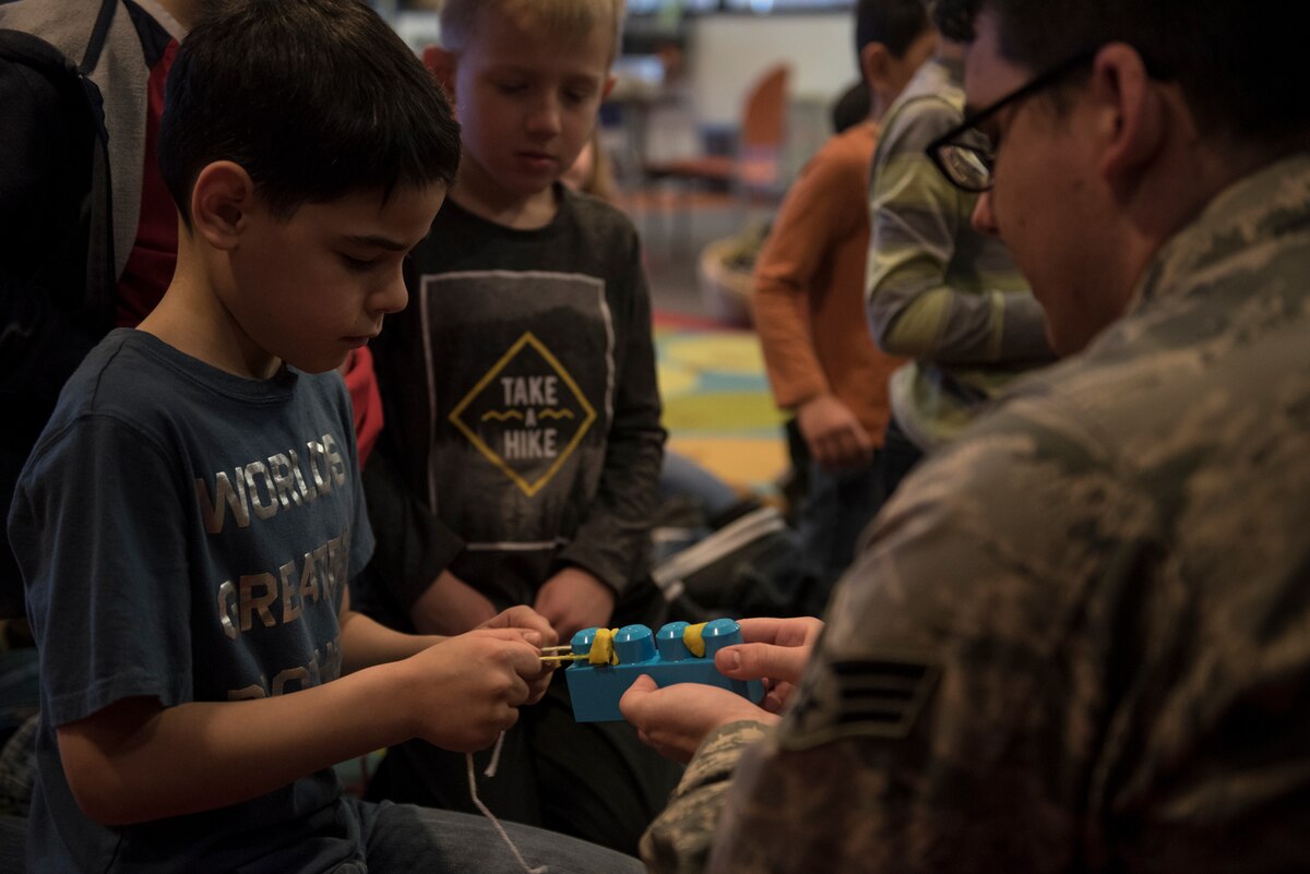21st Dental Squadron teaches children the importance of dental hygiene ...