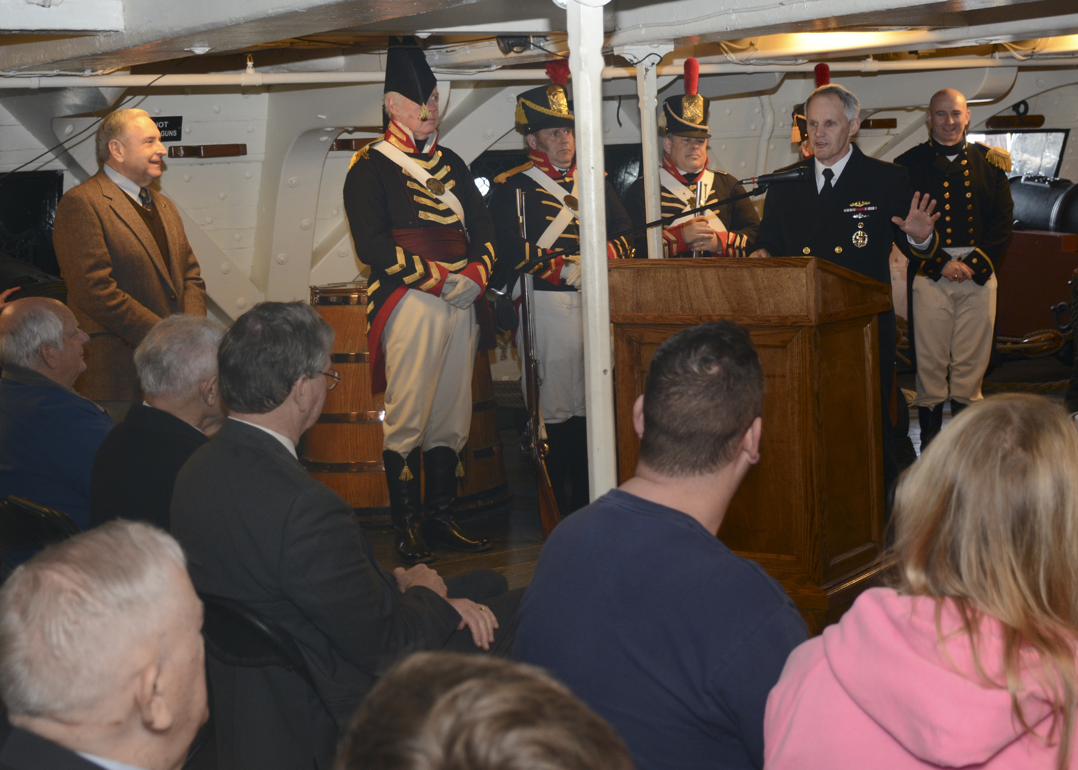 USS Constitution Observes Anniversary of Victory over HMS Cyane and HMS ...