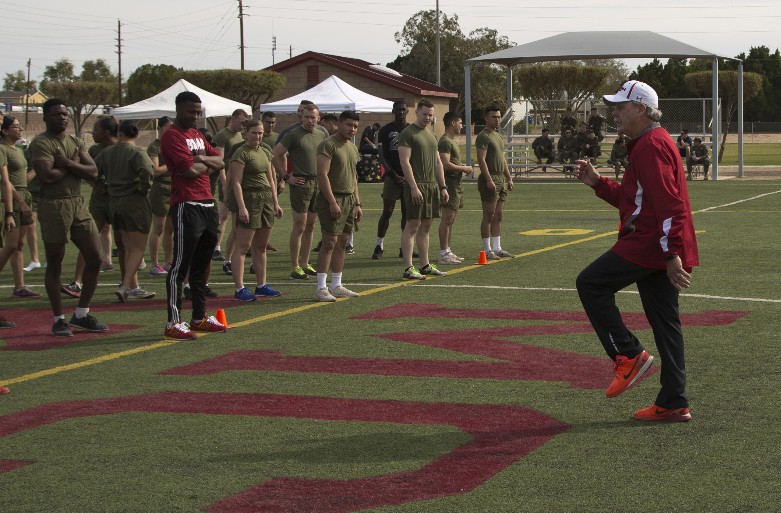 Yuma Marines Sprint in 3rd Annual Fastest Man/Women Competition