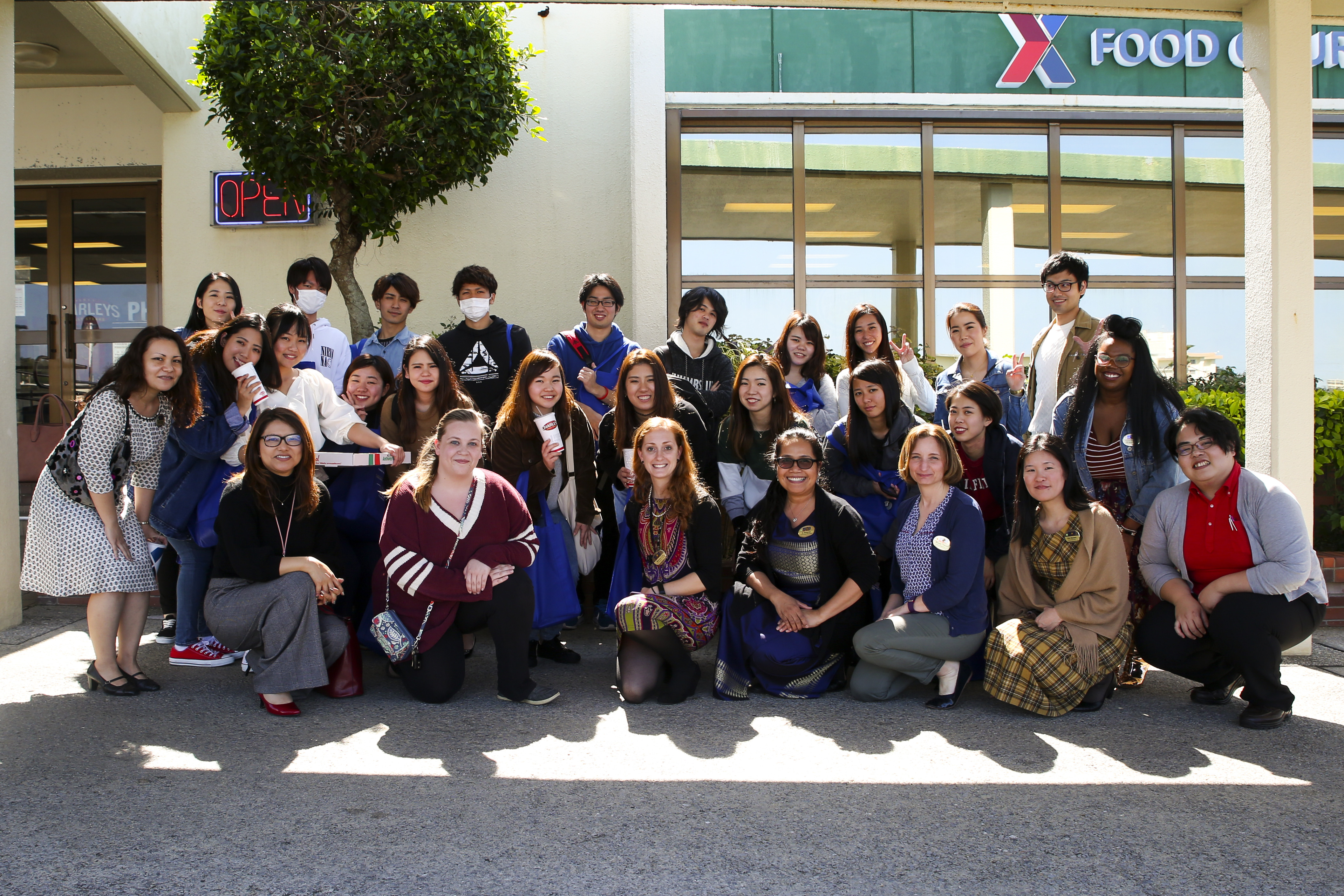 University Students tour behavioral health facility aboard Camp Foster