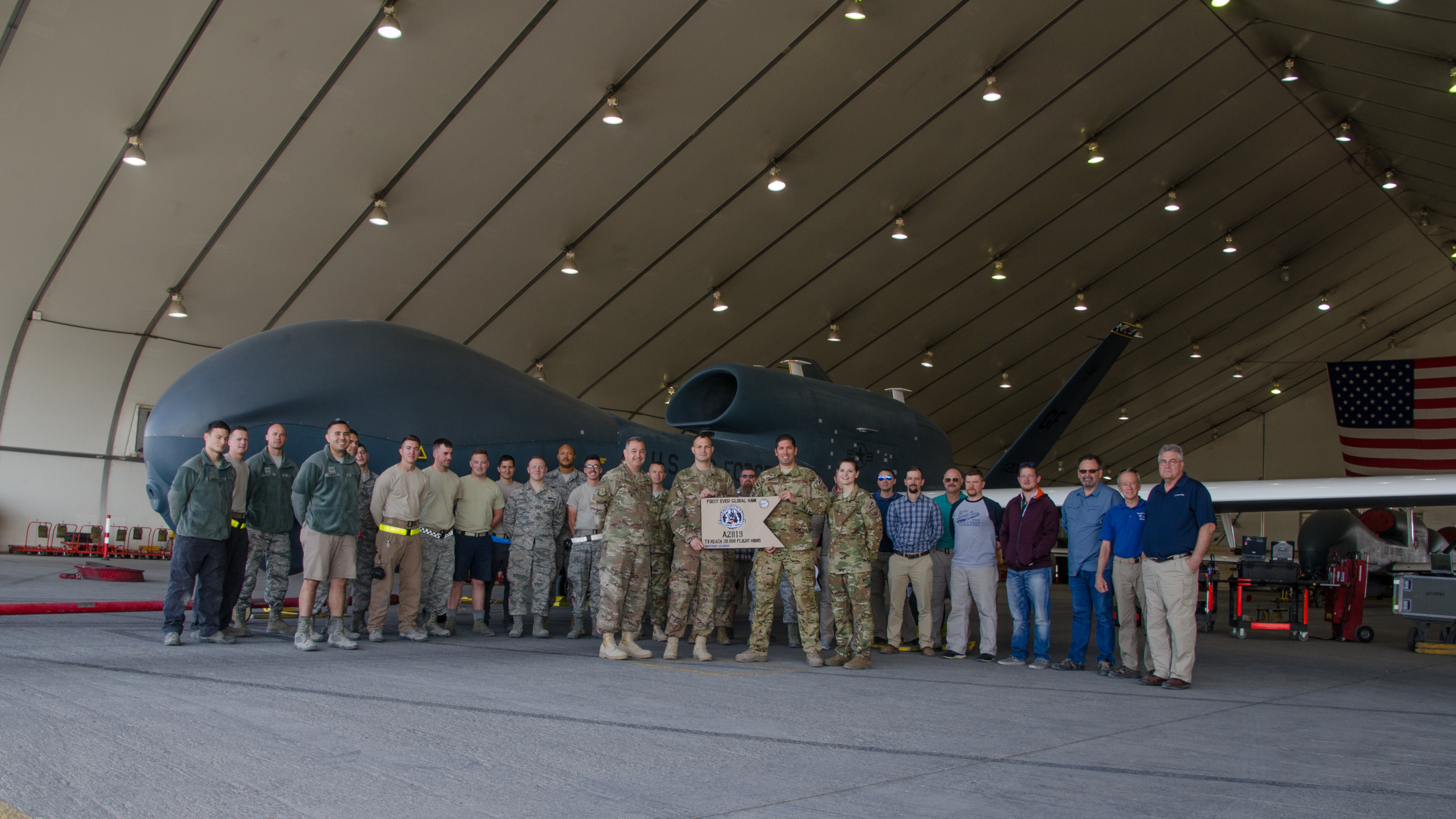 RQ-4 Global Hawk reaches historical milestone: 20k flight hours