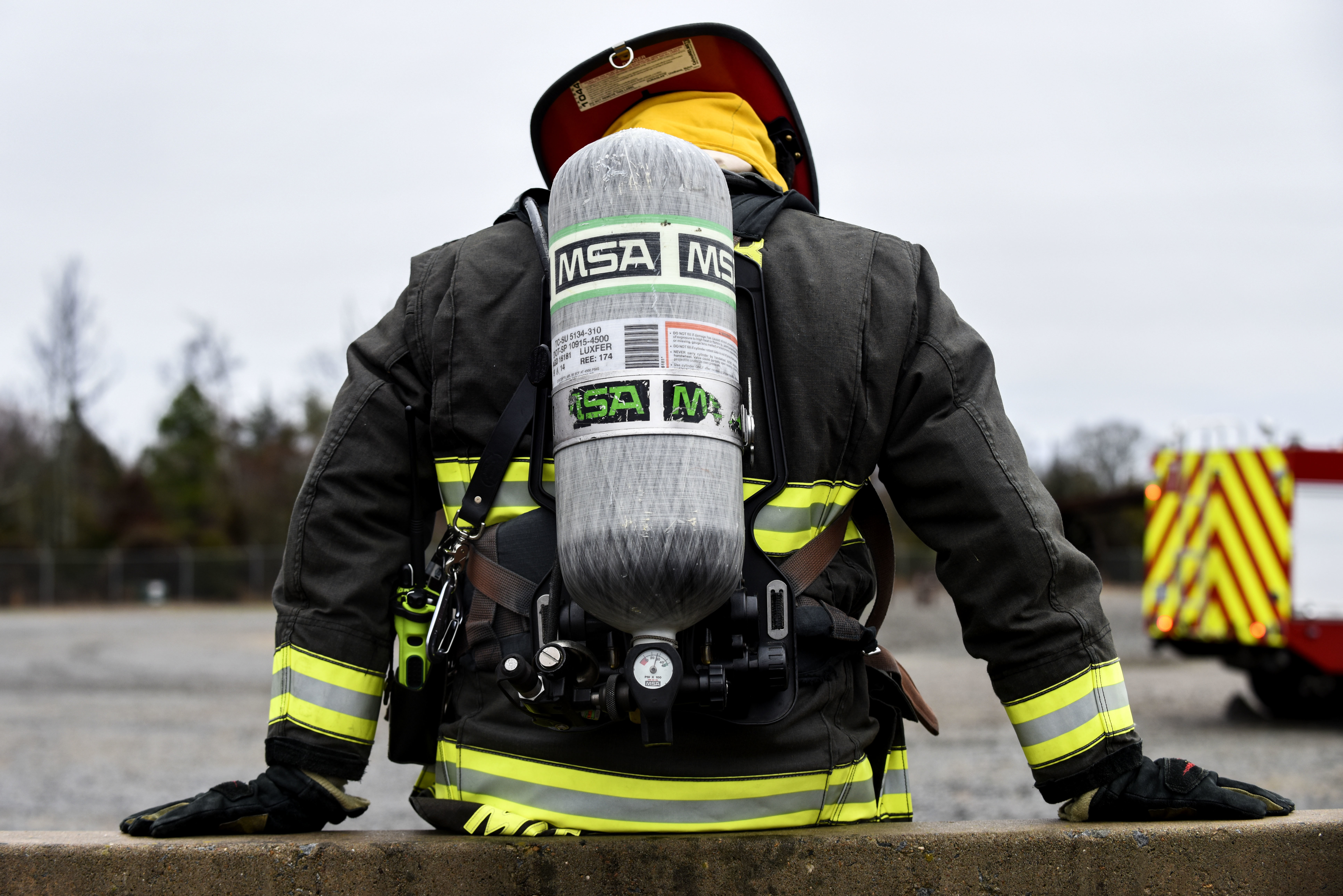 Firefighter training