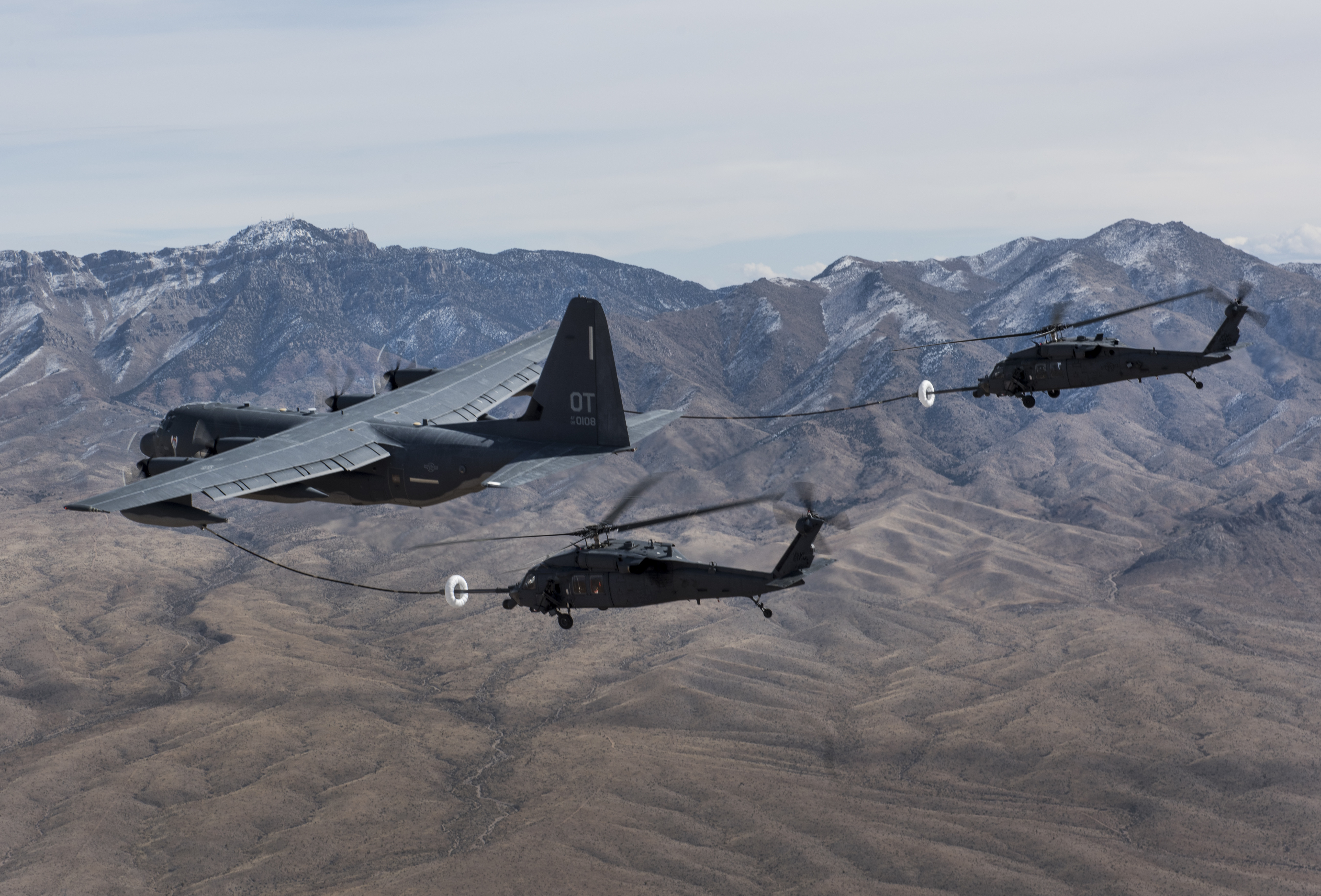 HH-60s train over the NTTR > Nellis Air Force Base > News