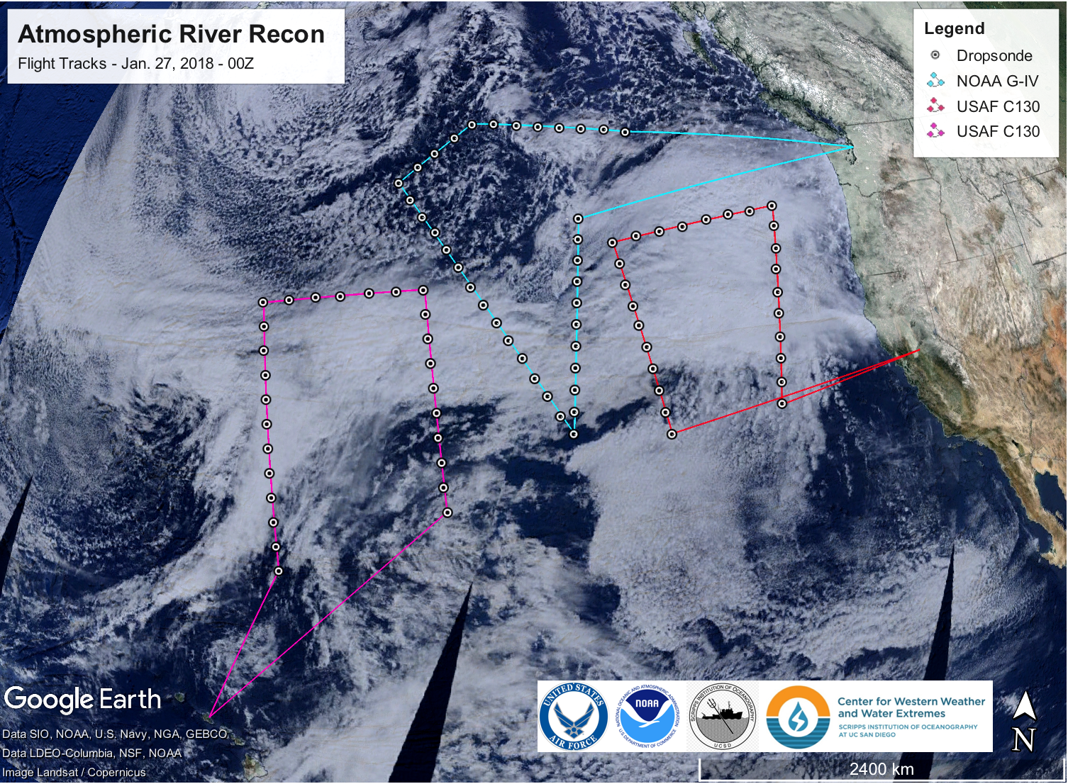 Atmospheric River Data Seventh Consecutive Atmospheric River Since