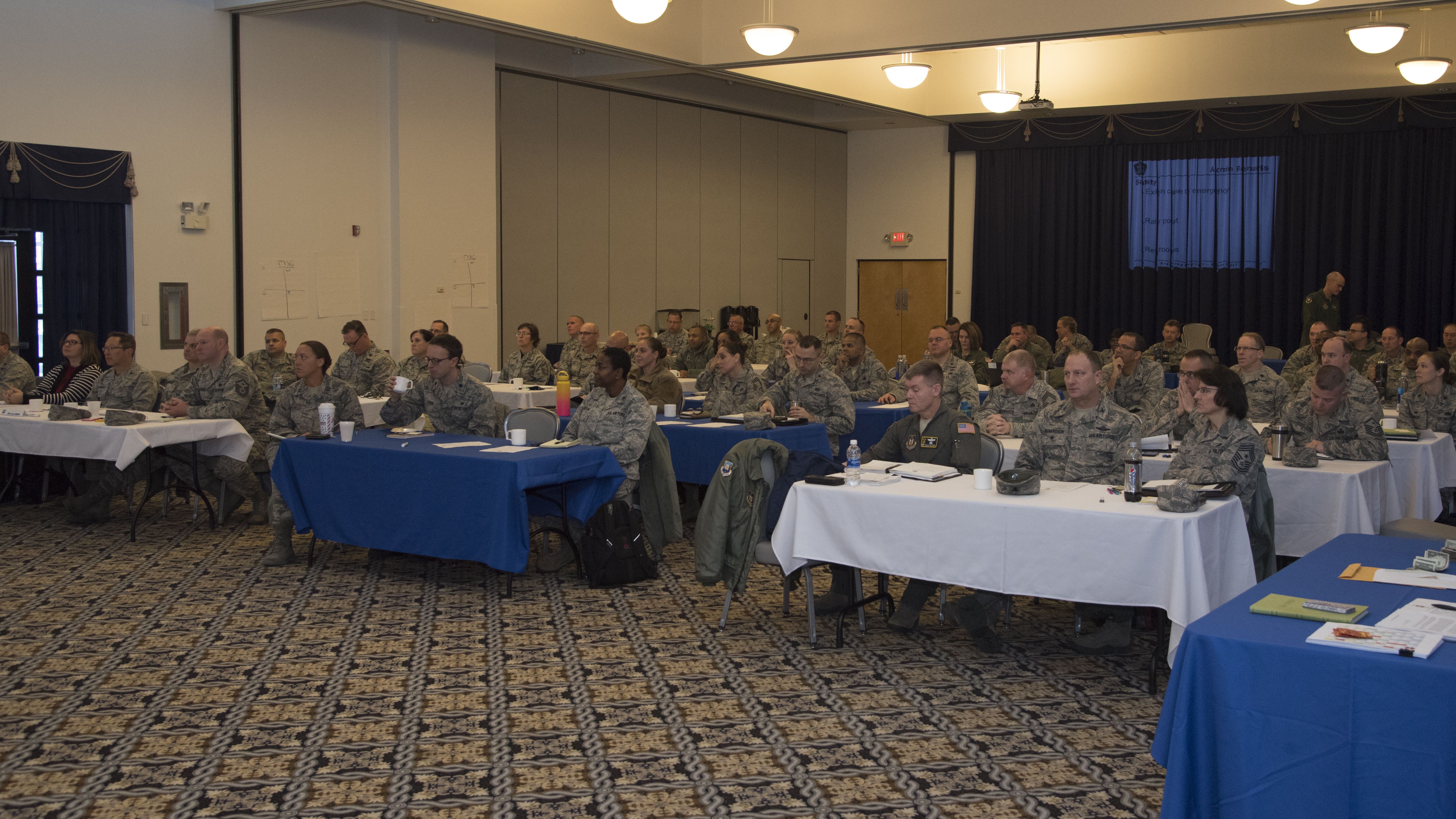 Snapshot: Leadership summit > 512th Airlift Wing > Article Display