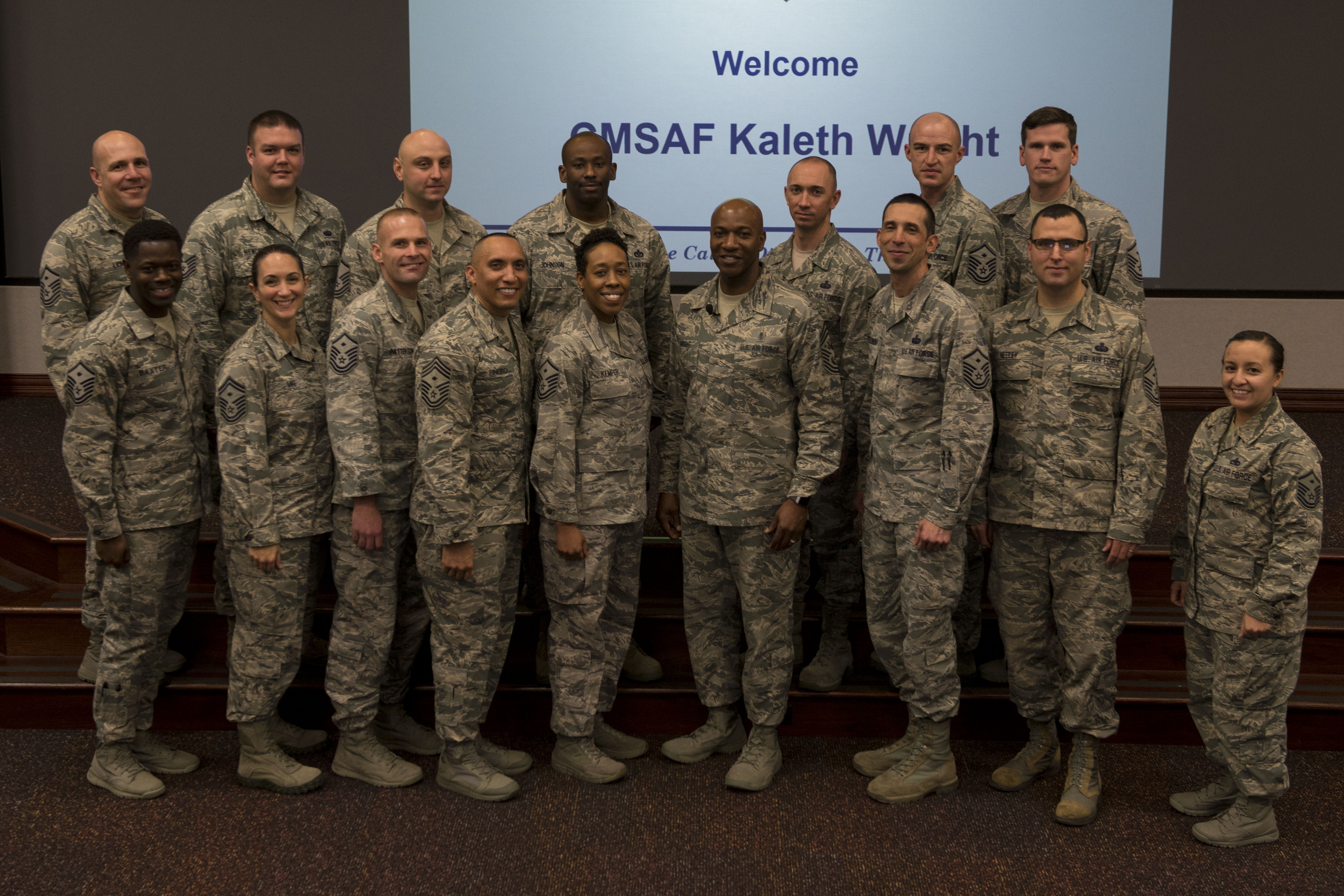 CMSAF visits Scott > Scott Air Force Base > News