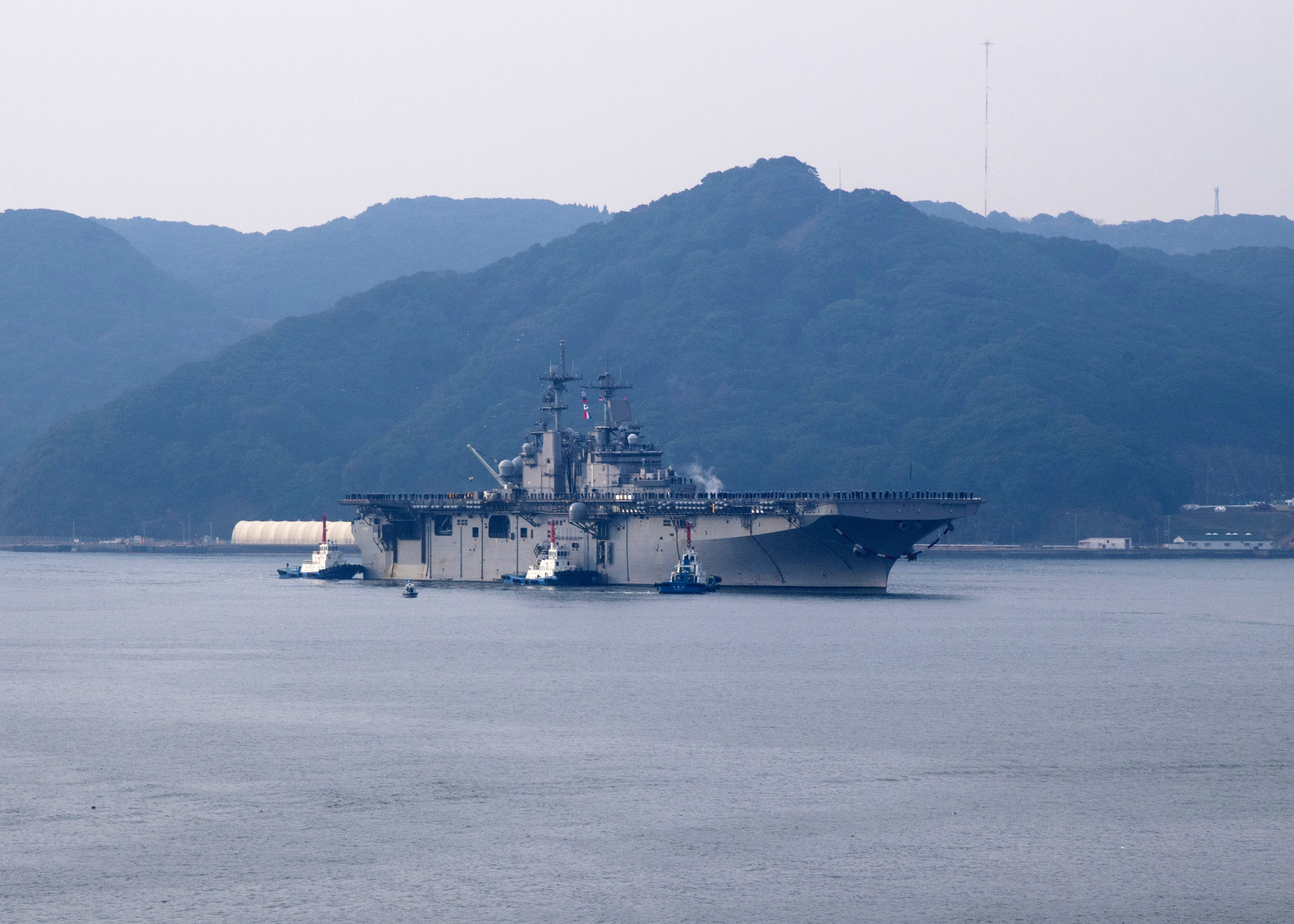 USS Wasp Arrives in Sasebo to Join Forward Deployed Naval Forces ...